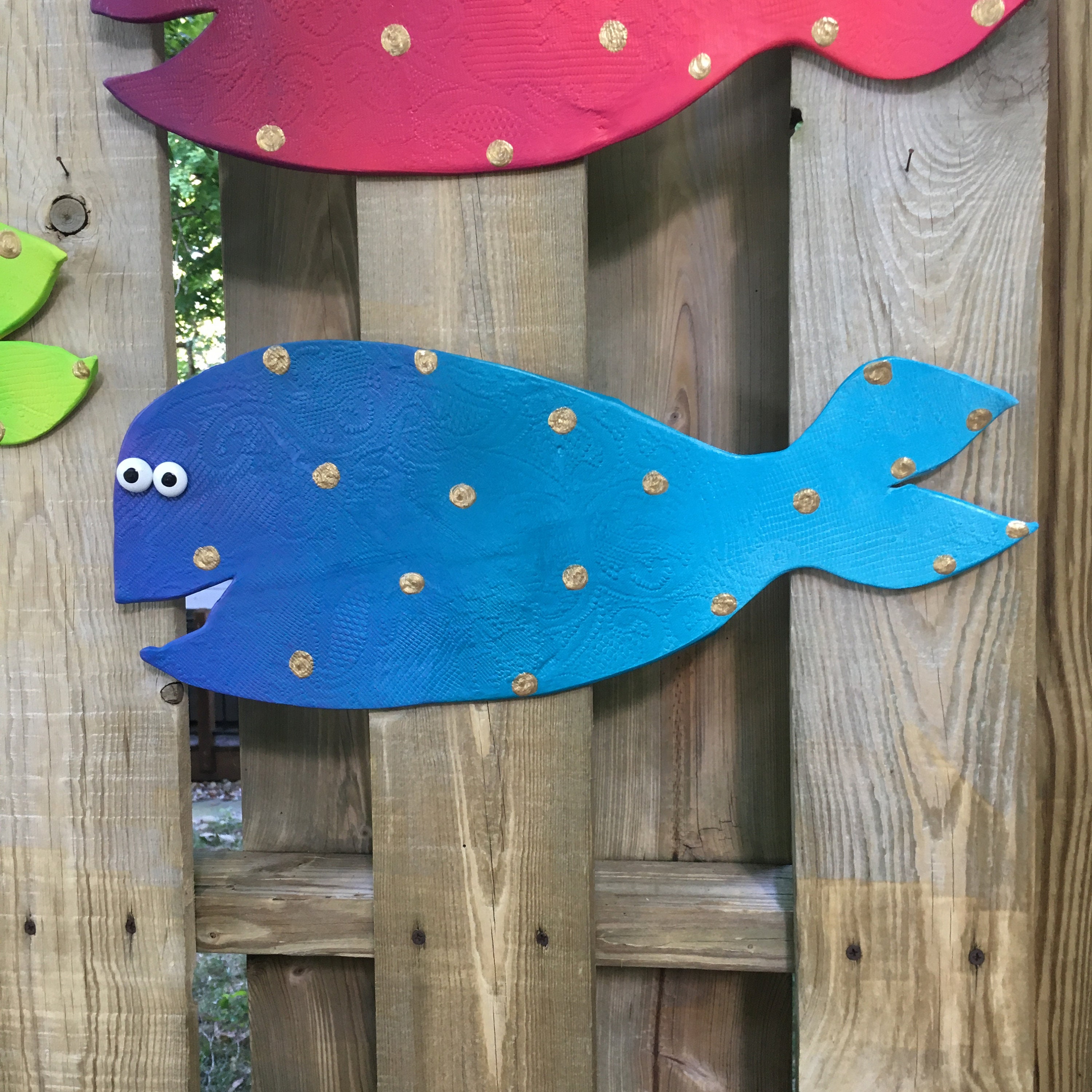 Special order for GAYE, Fish out of Water,Under the sea, Fence ...