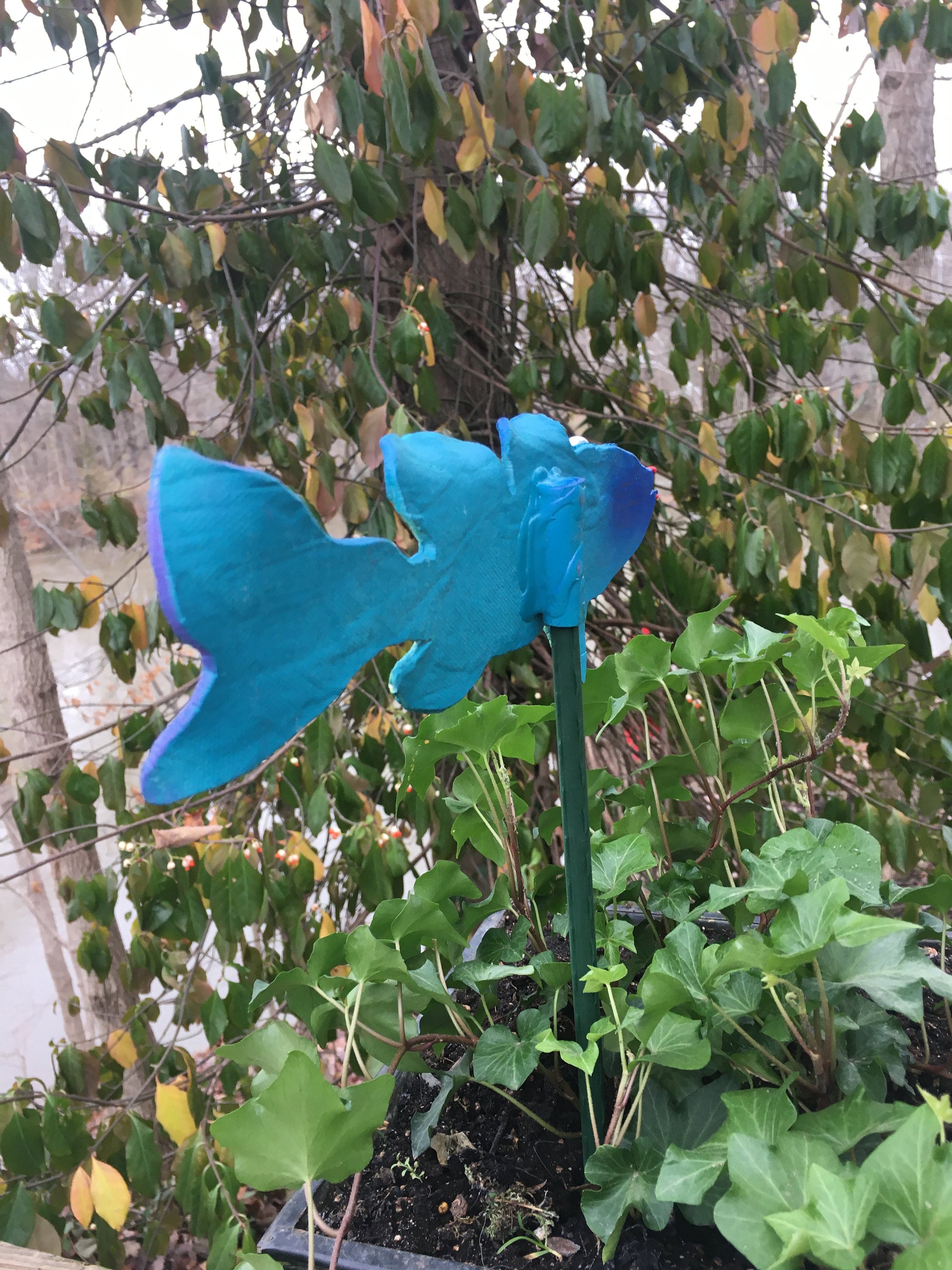 Fish Garden Stake,Fish Garden Stake, Garden Stakes,Potted plants, Great ...