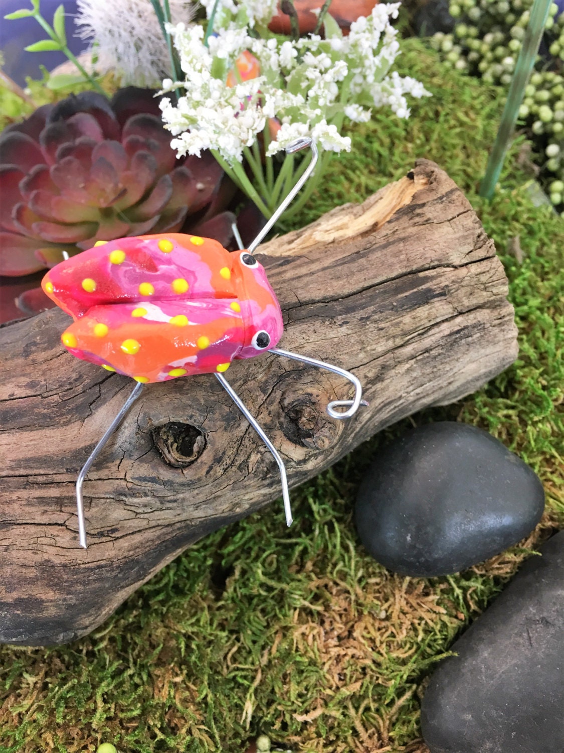 Screen Bug, Screen Bug Sculpture,Clay Screen Bugs, Insect Art Sculpture ...