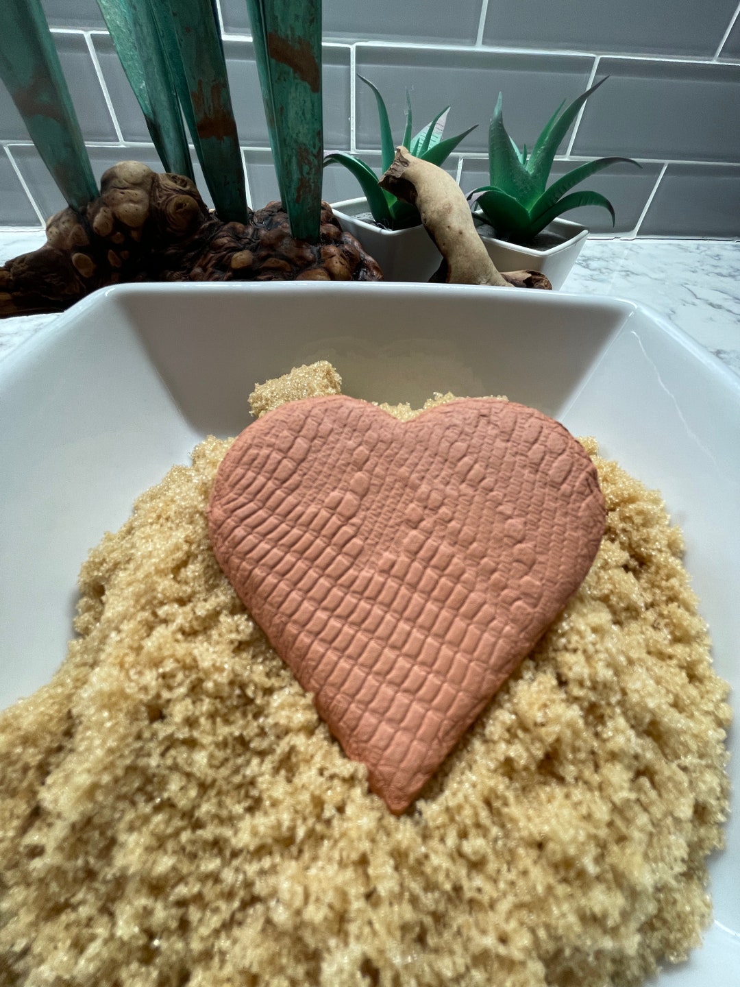 Brown Sugar Saver Heart Sugar Saver Kitchen Gift Sugar Softener Disk ...