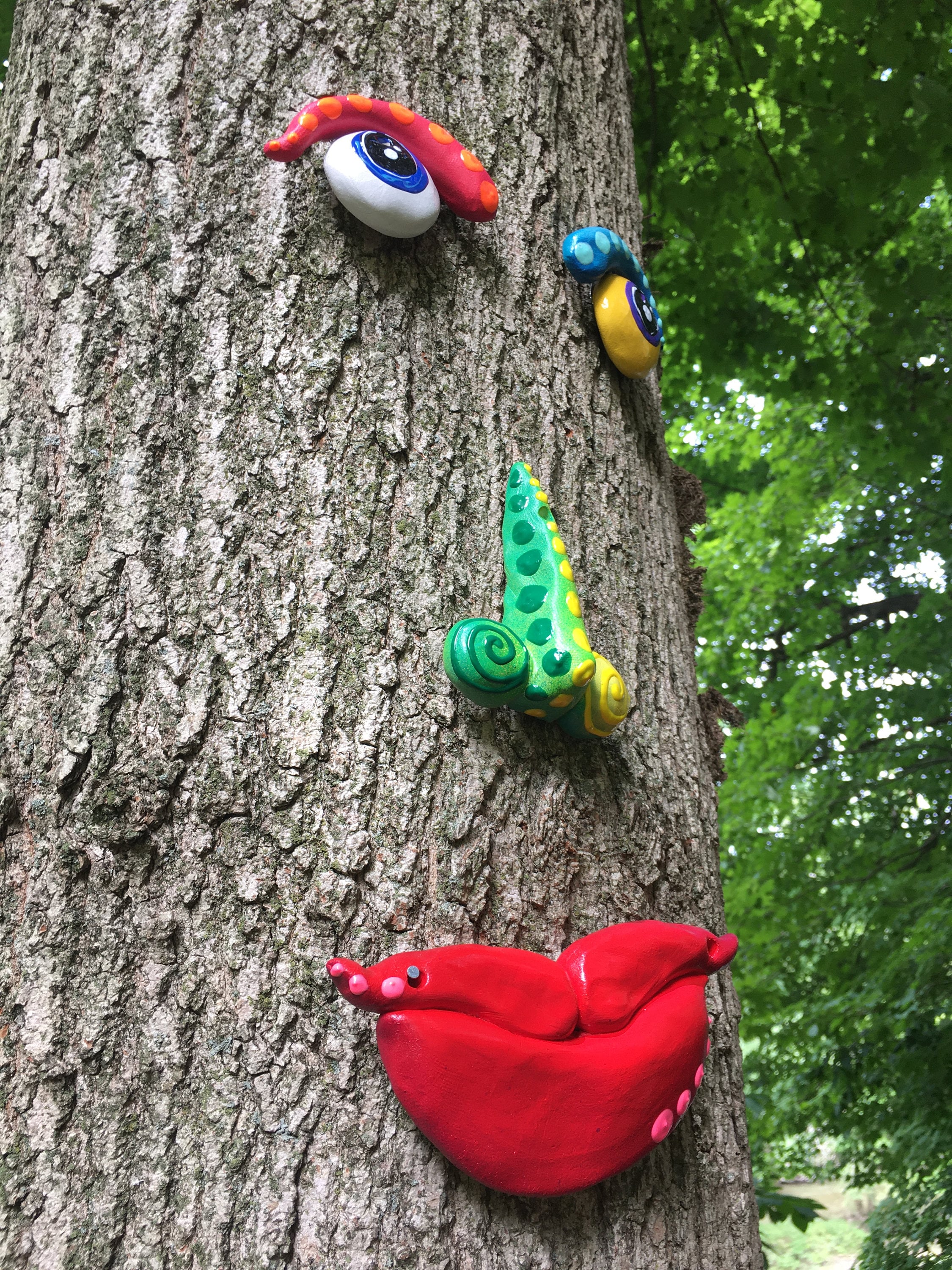 Tree FaceTree Decoration Gift Ideas,Garden Art Outdoor Decor Yard Art ...