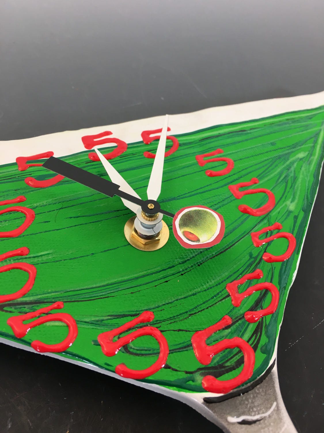 Unique Clock, Martini Wall Clock, Martini Glass Clock, Martini Glass ...