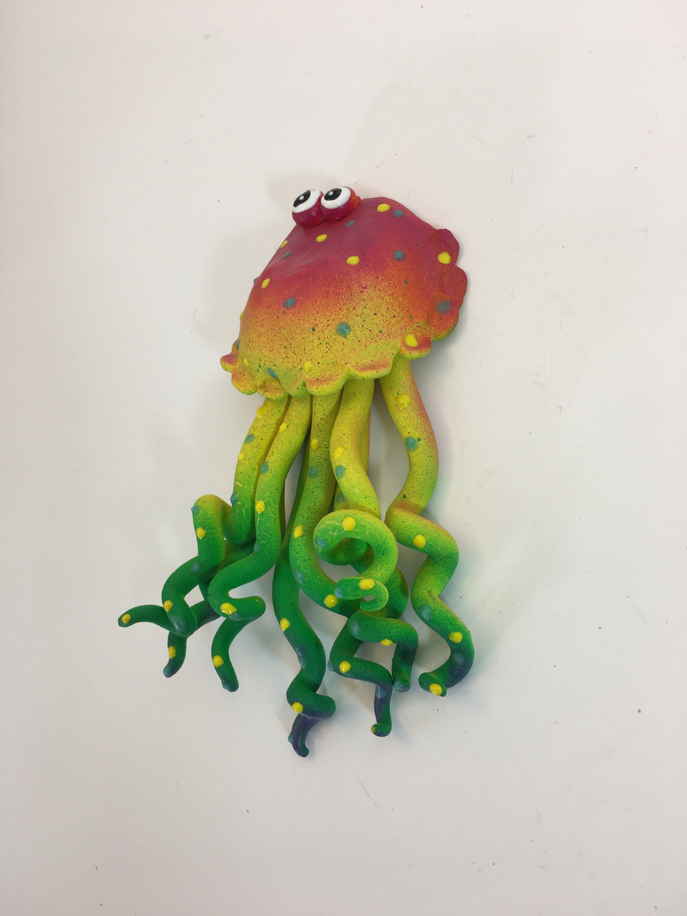 Whimsical wall hanging Jellyfish, underwater fish room decor,Beach ...