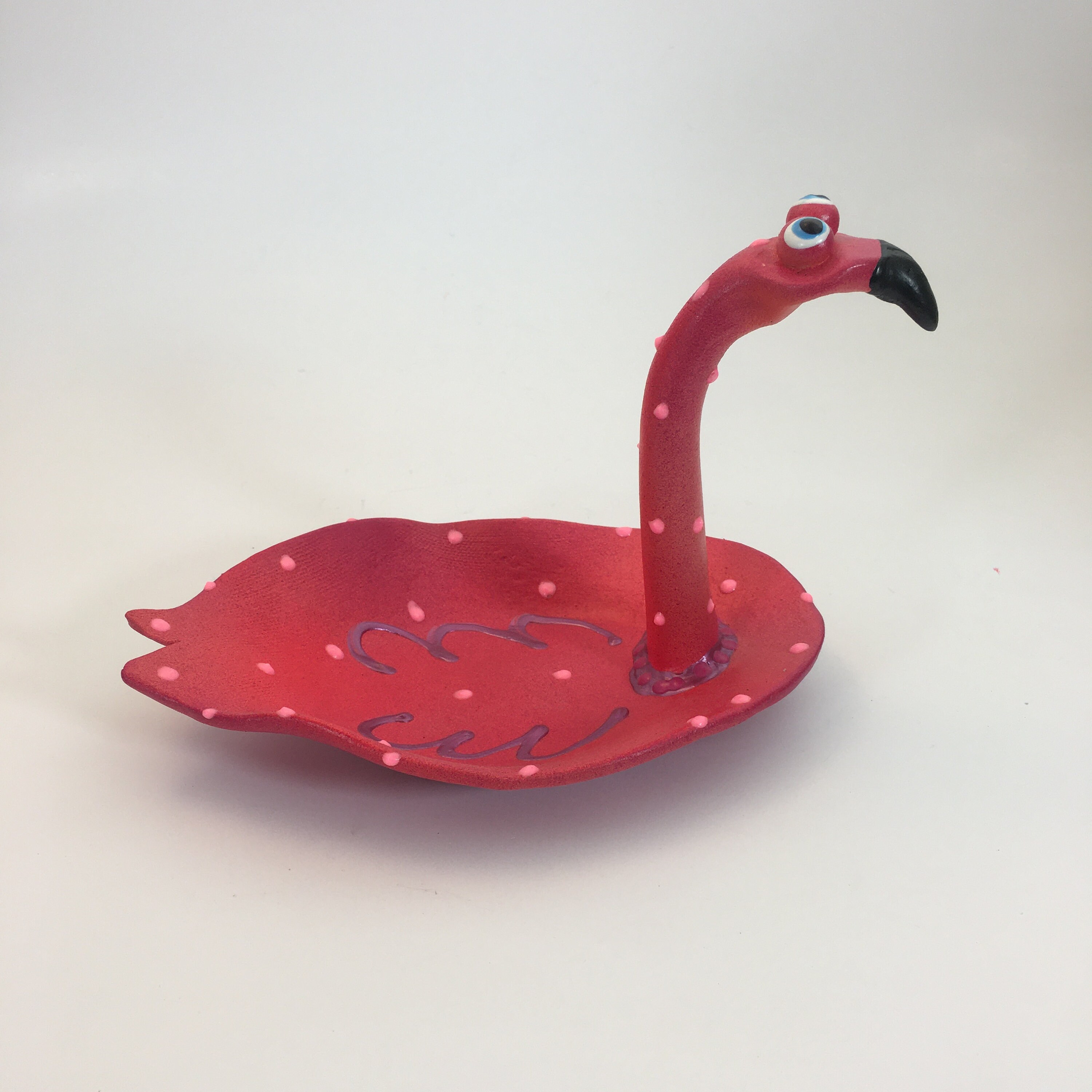 Pink Flamingo Soap Dish Flamingo Soap Dish Jewelry | Etsy