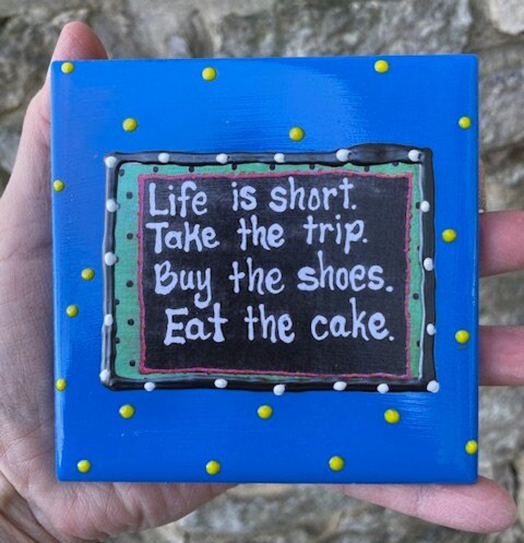 Inspirational Quote,wall Hanging Ceramic Tile,home Decor,motivational ...