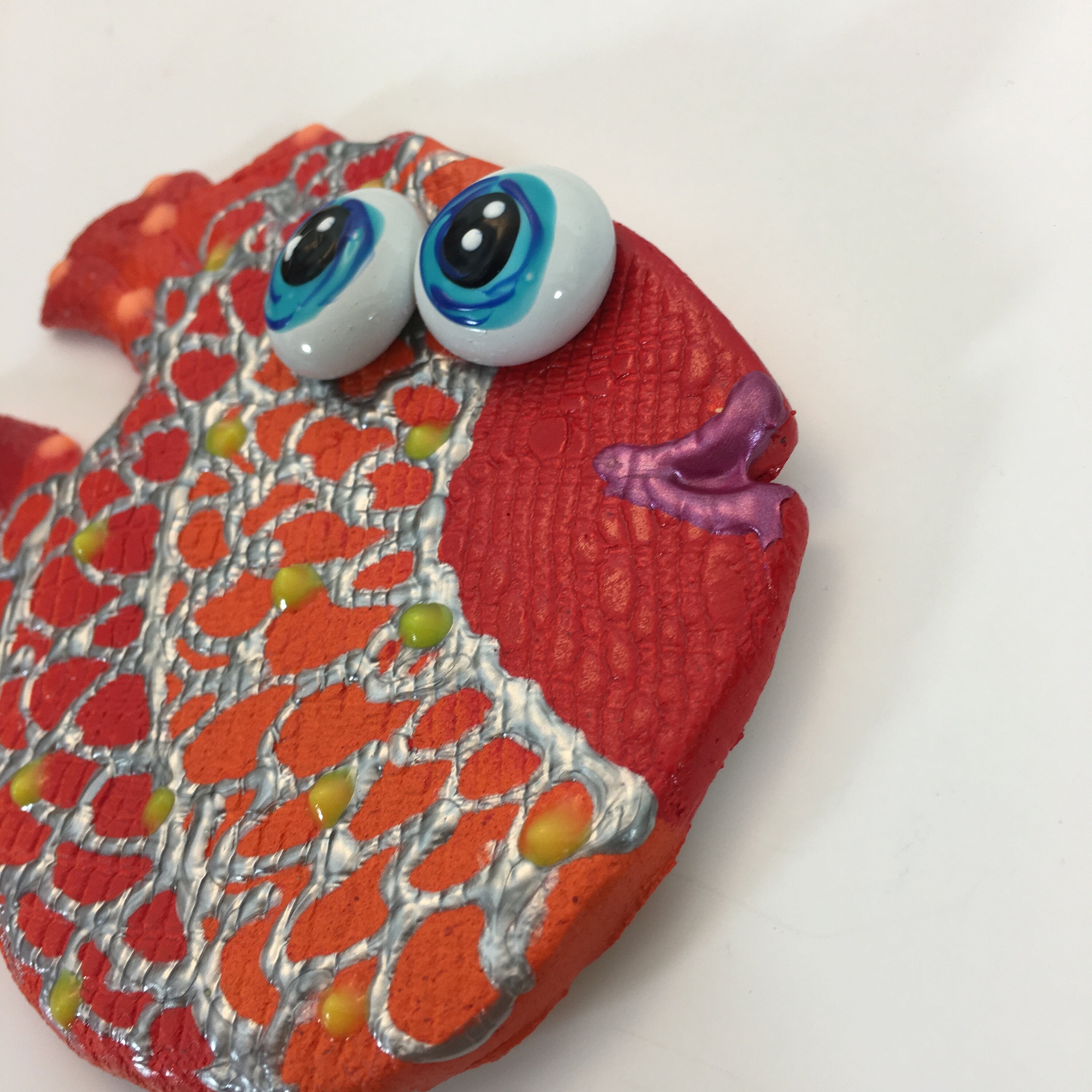 Whimsical wall hanging Fish, underwater fish room decor,Beach theme ...