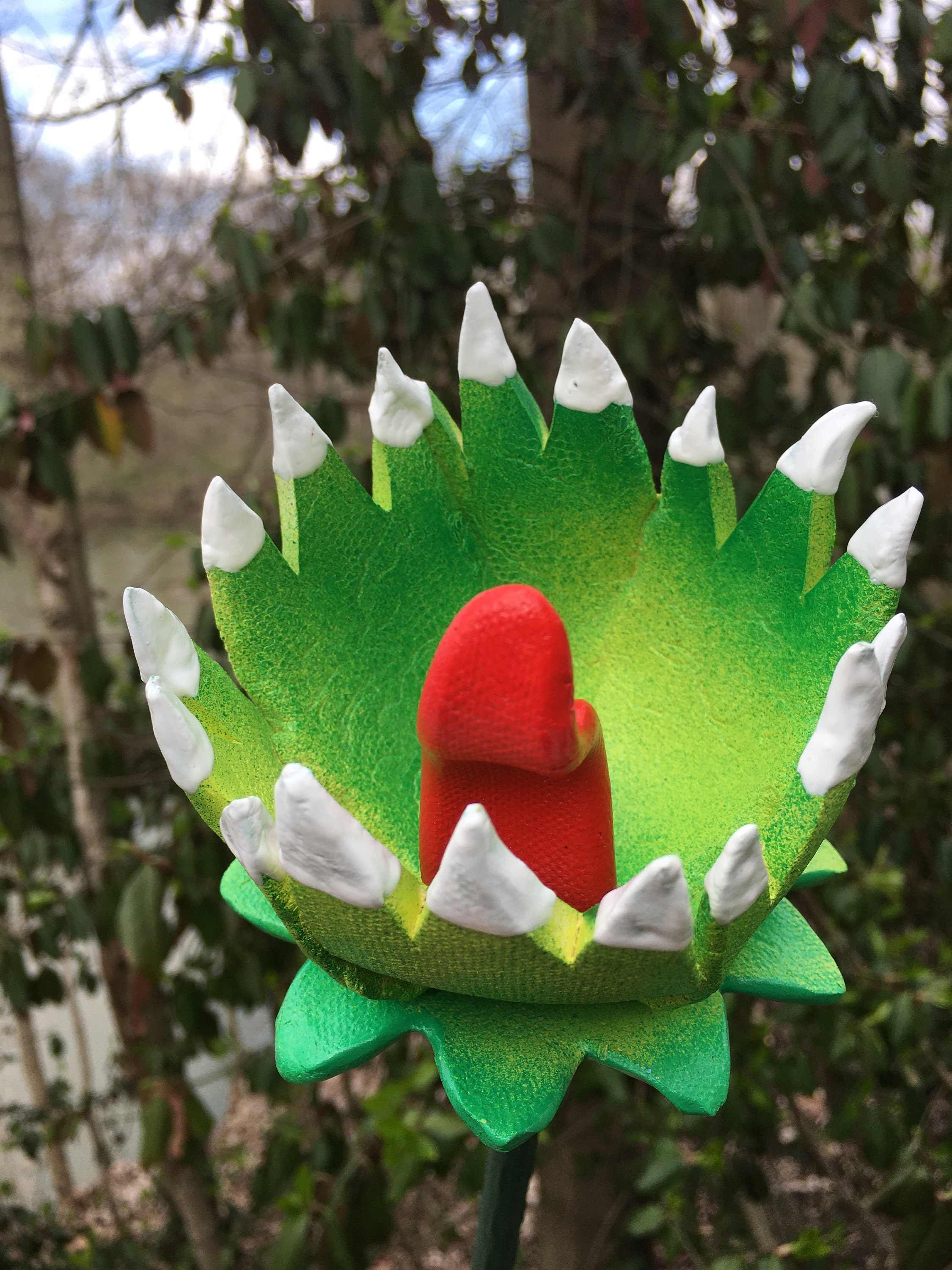 Venus Fly Trap ,Ceramic Venus Fly Trap Garden Stake,Monster Plant Eater ...