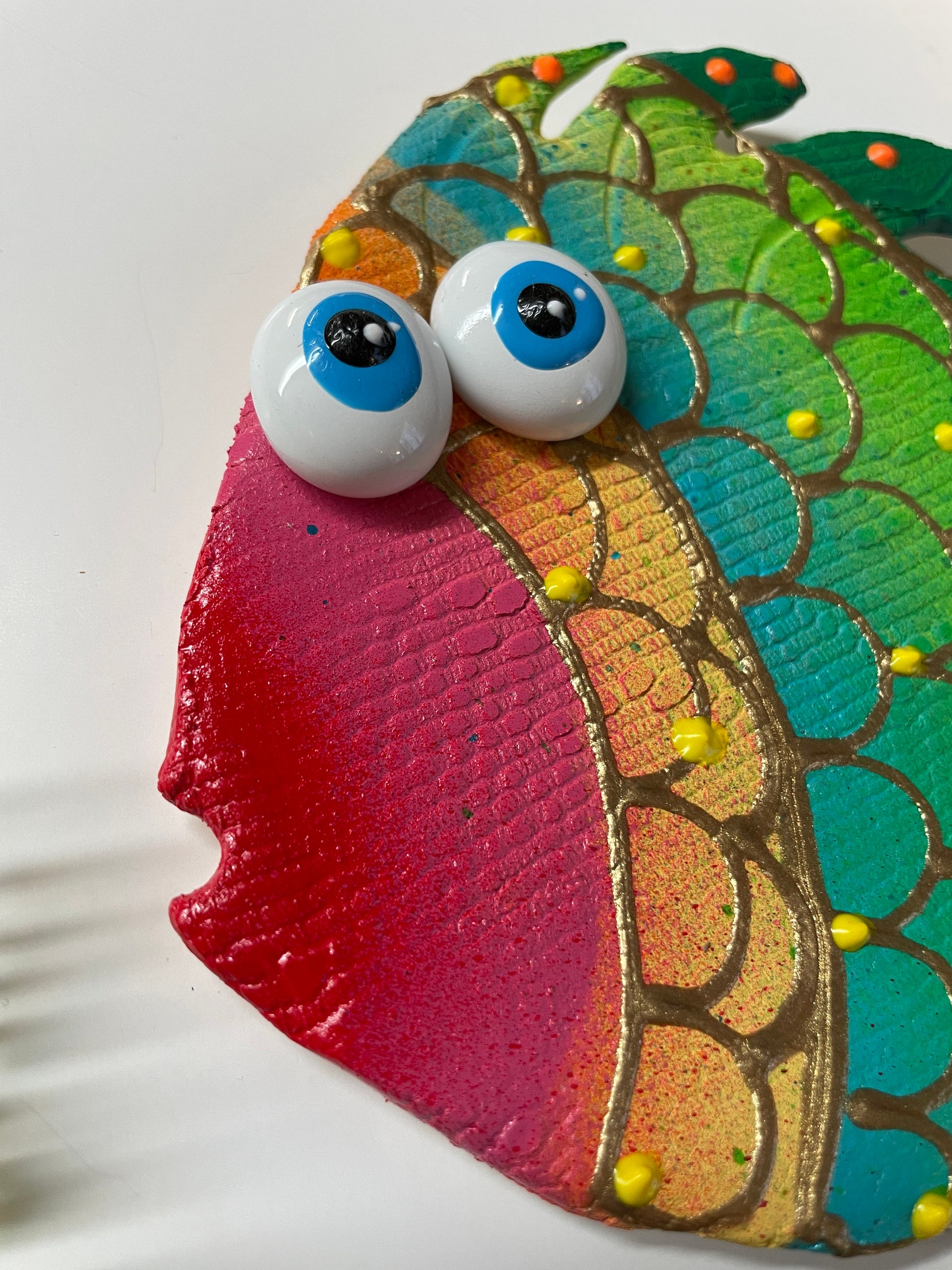 Whimsical Wall Hanging Blowfishunderwater Fish Room Decor - Etsy