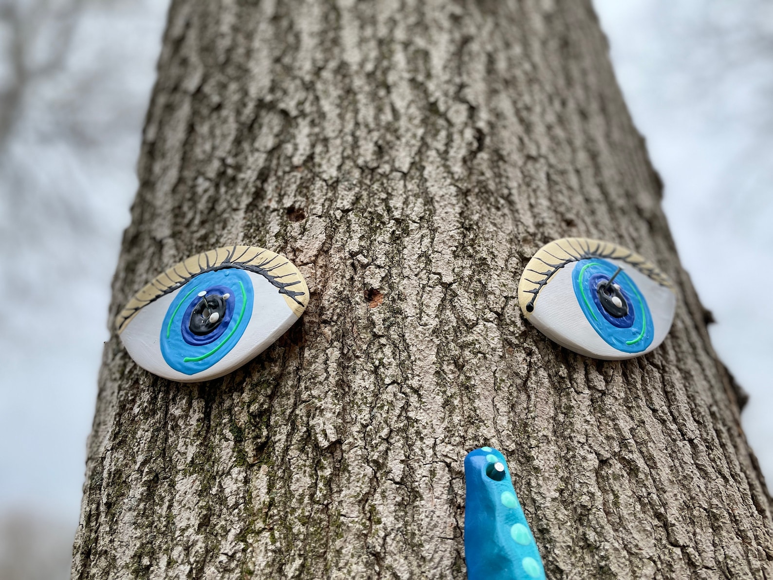 Tree Face,tree Decor, Gift Ideas,garden Art Tree Art Outdoor Decor Yard ...