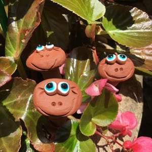 Set of Three Garden Worms Water Sensor Worms for Your Garden or ...