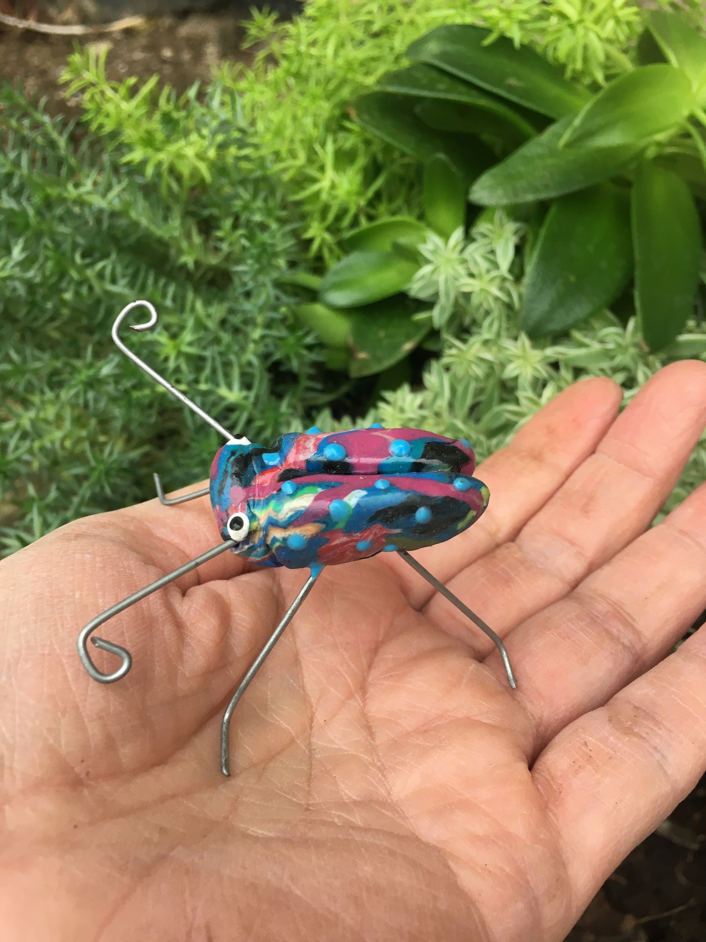 Screen Bug, Screen Bug Sculpture,Clay Screen Bugs, Insect Art Sculpture ...