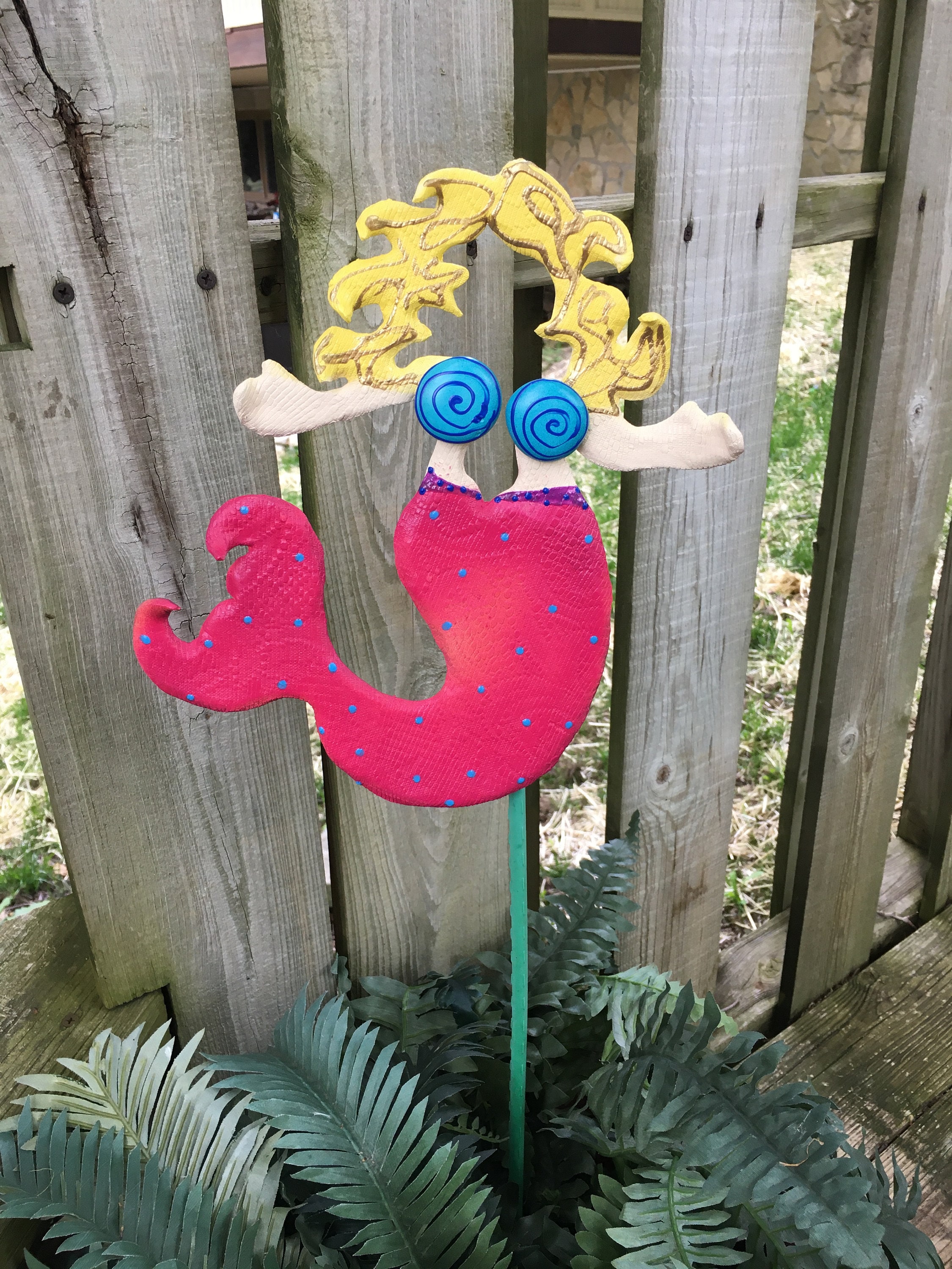 Special Order for Anne Mermaid Garden Stake,Yard Art