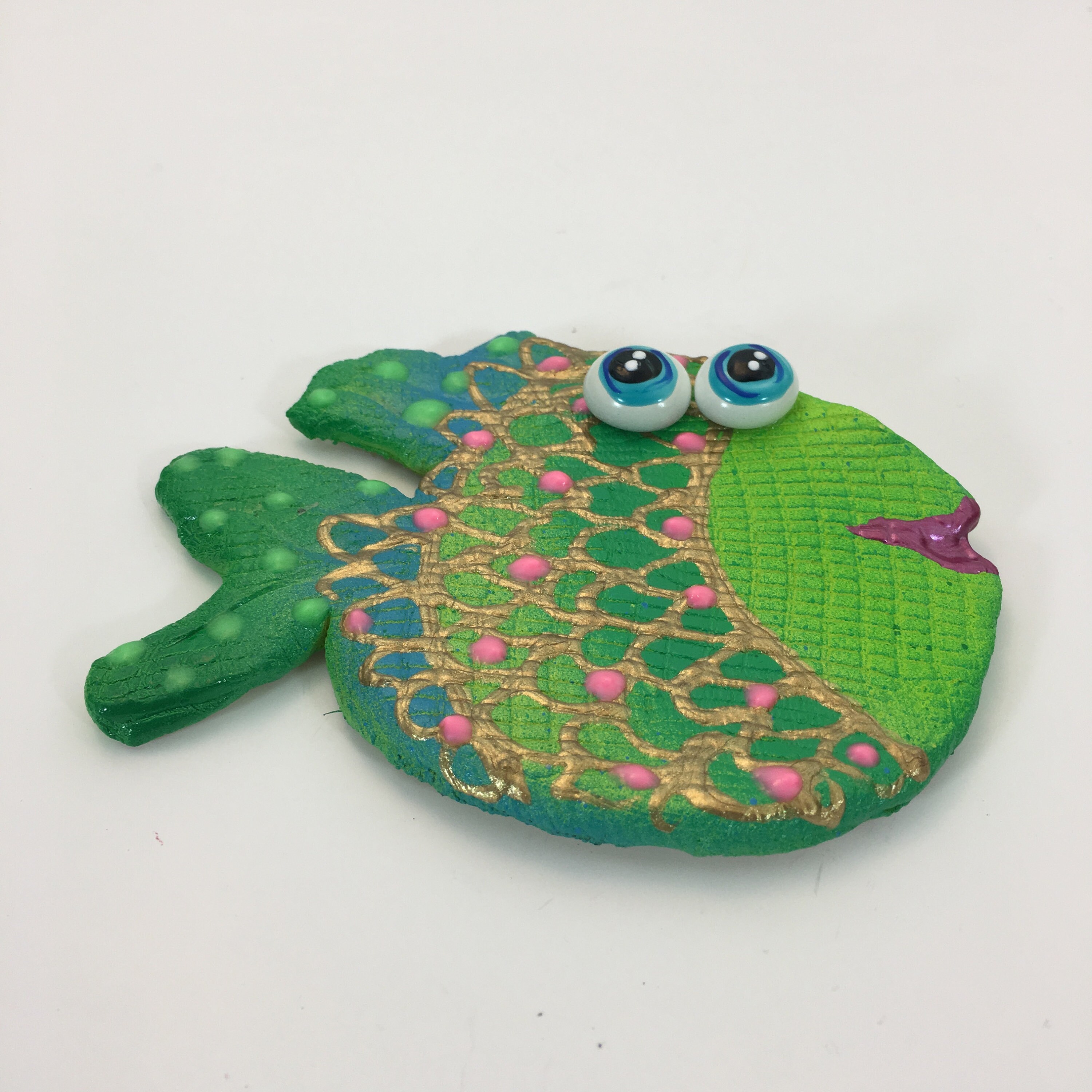 Fish wall decor,Ceramic Blowfish, Ocean decor, Sea creature, Under the ...