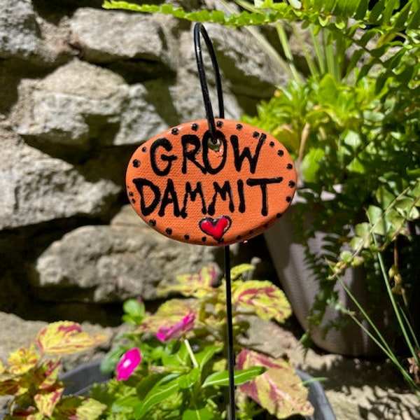 Grow Dammit - Etsy