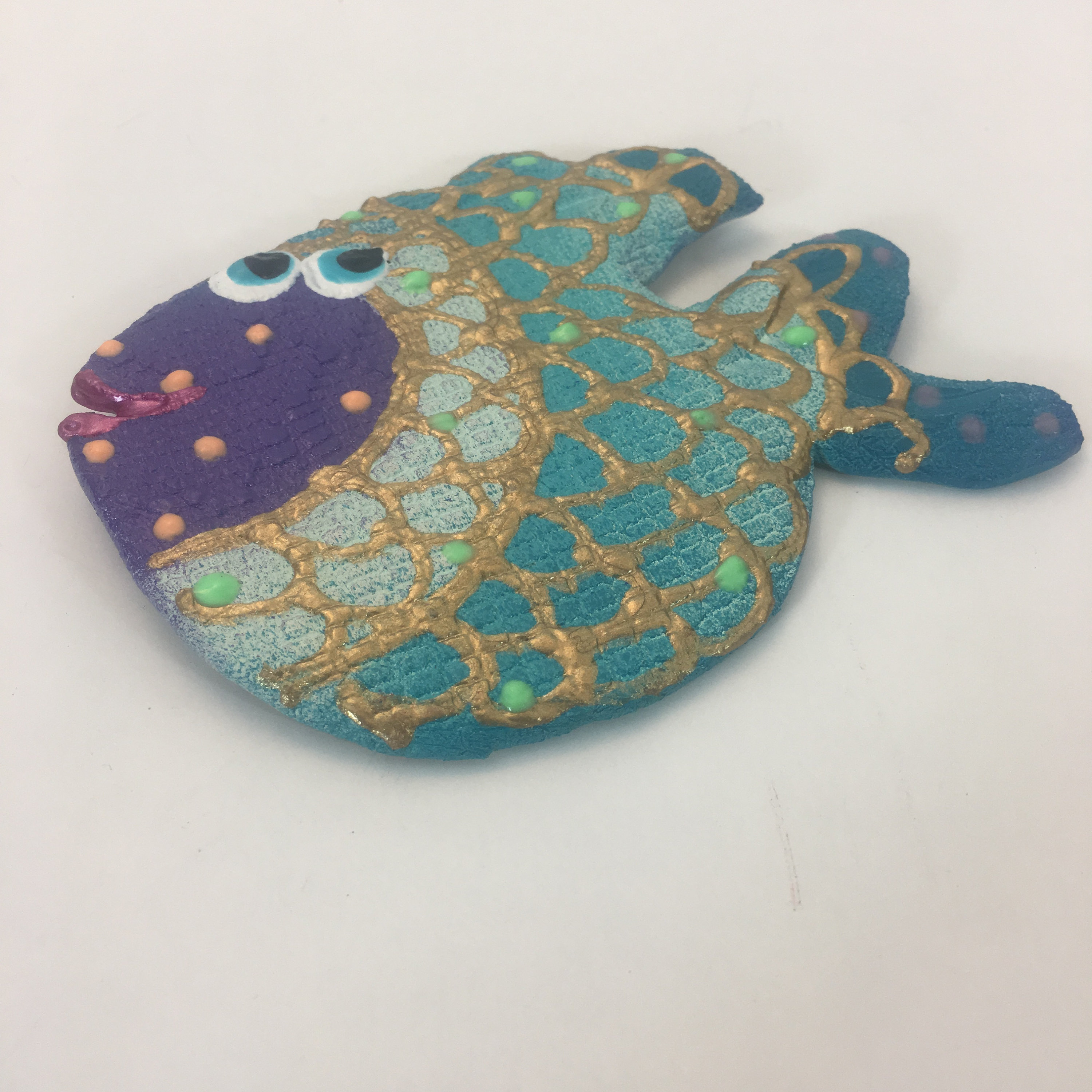 Whimsical wall hanging Fish, underwater fish room decor,Beach theme ...