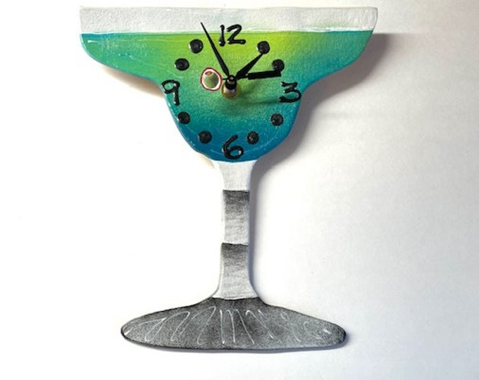 Margarita Clock Home Bar Décor, Bar Clock, Cocktail Décor, Kitchen ...