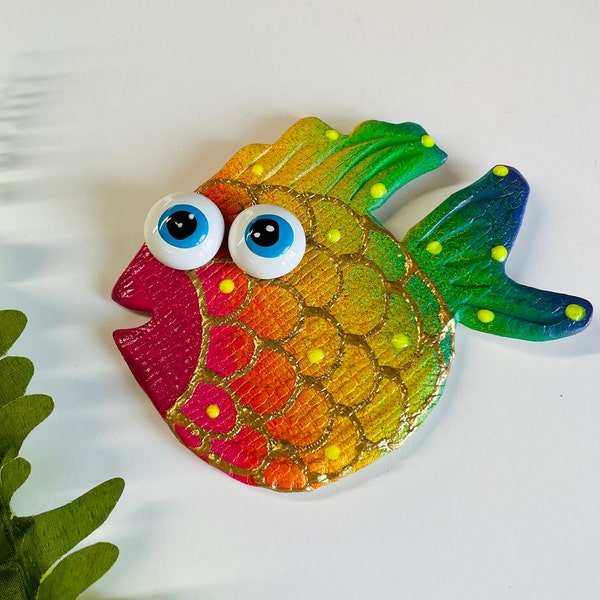 Whimsical Fish Art - Etsy