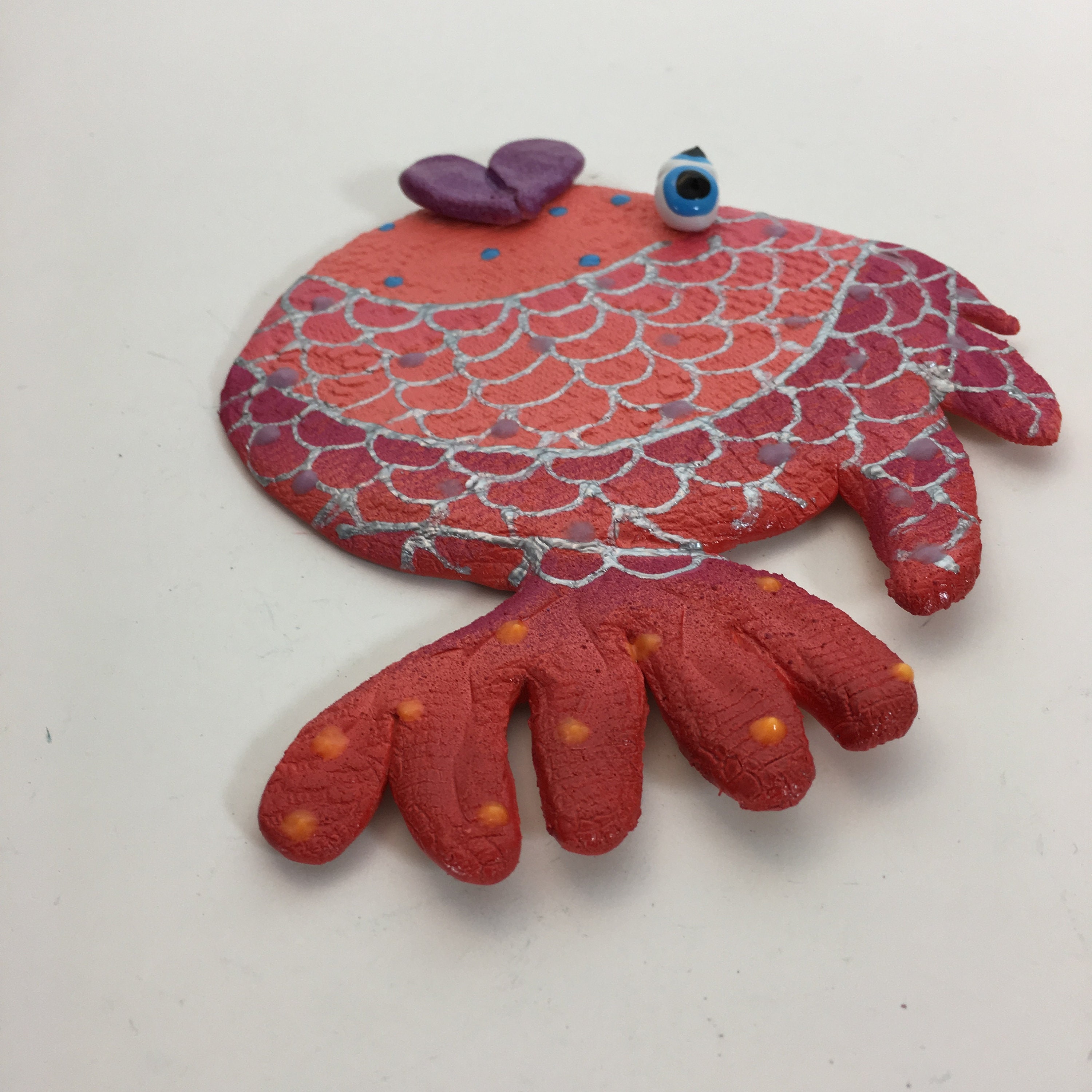 Whimsical wall hanging Fish, underwater fish room decor,Beach theme ...