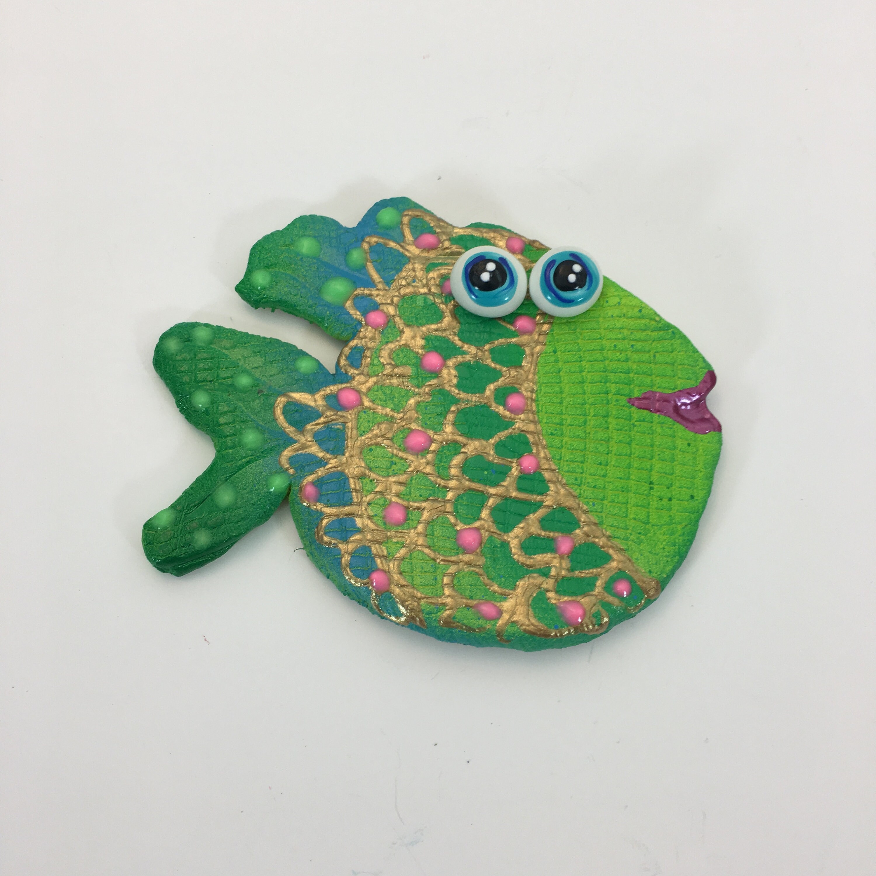 Fish wall decor,Ceramic Blowfish, Ocean decor, Sea creature, Under the ...