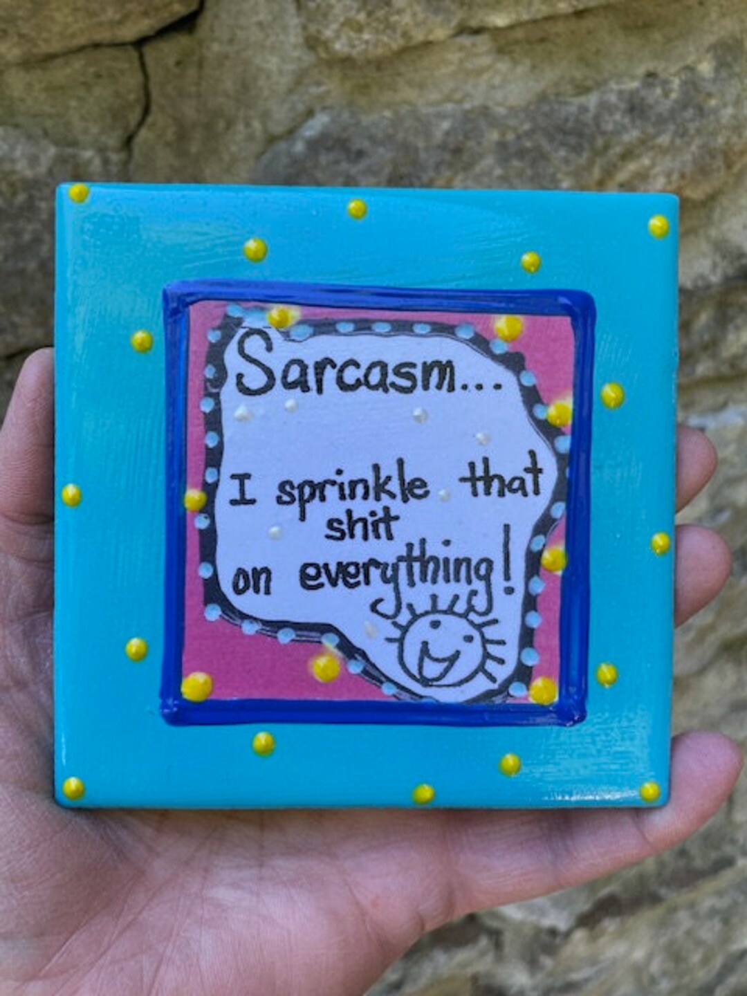 Inspirational Quote,funny Wall Tile,home Decor,motivational Quotes ...