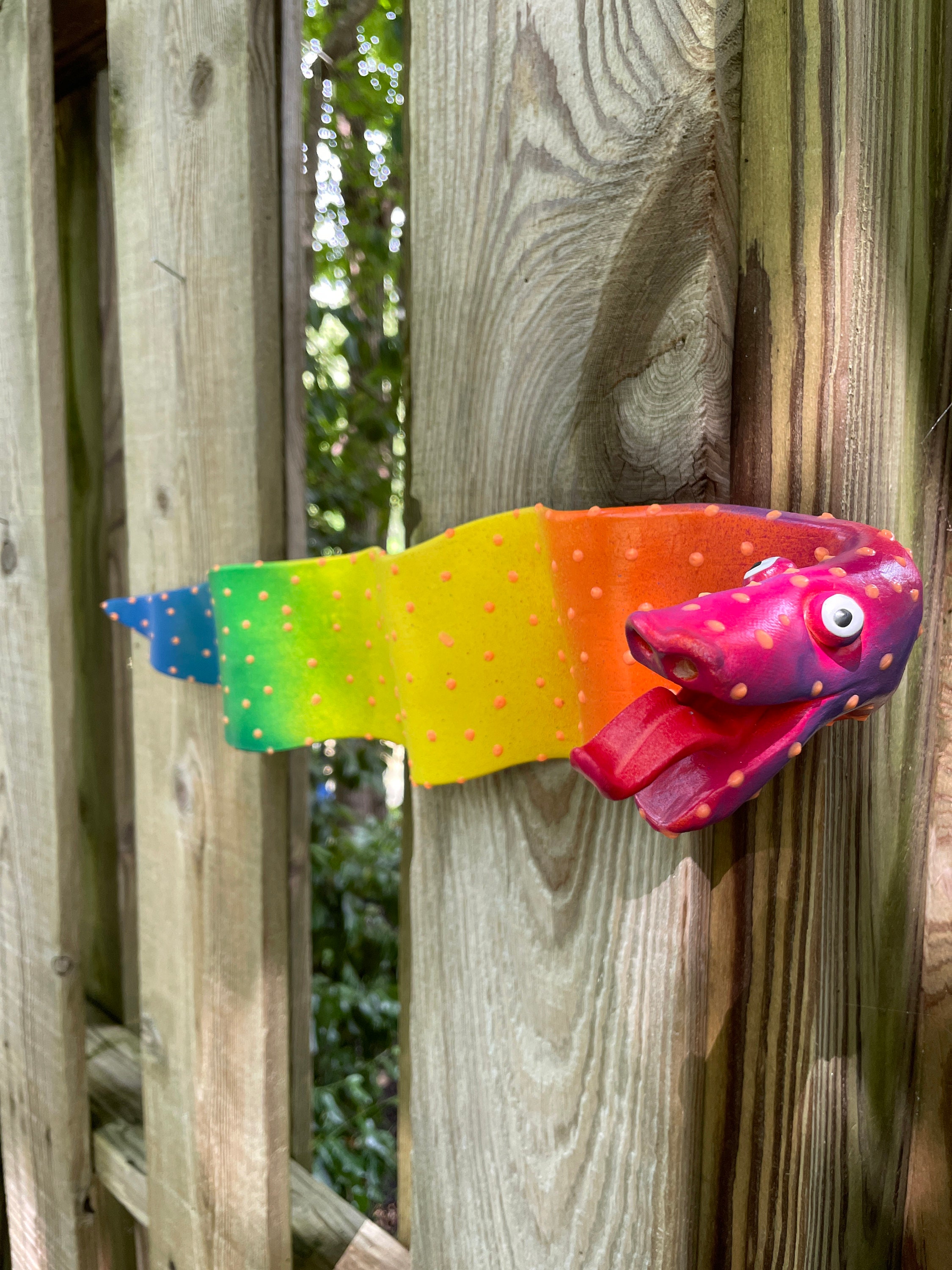 Electric EEL Wall Sculpture, underwater fish room decor,Under Sea Art ...