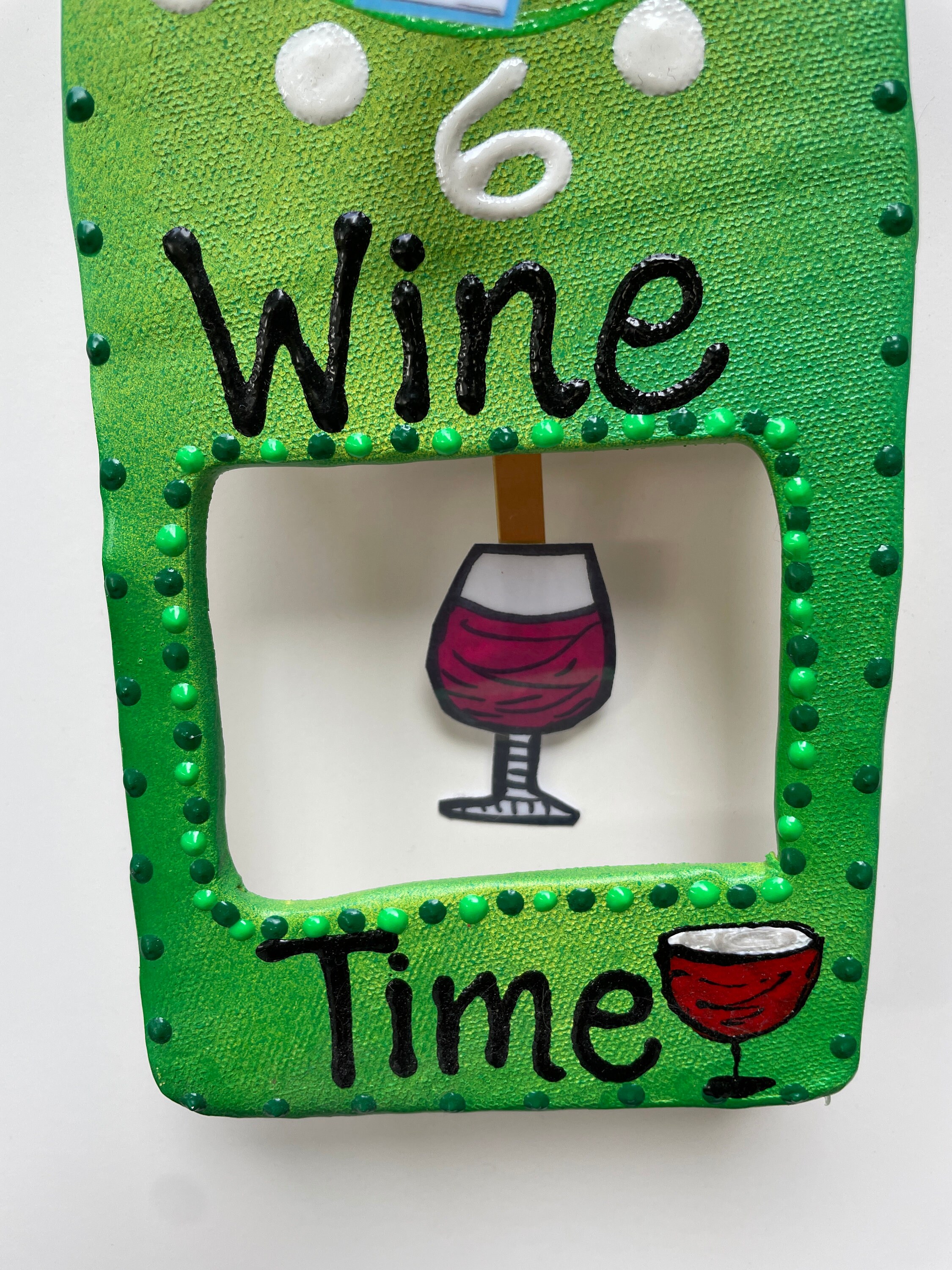 Wine Bottle Wall Clock with Pendulum,Wine Time Clock,Wine Bottle Clock ...