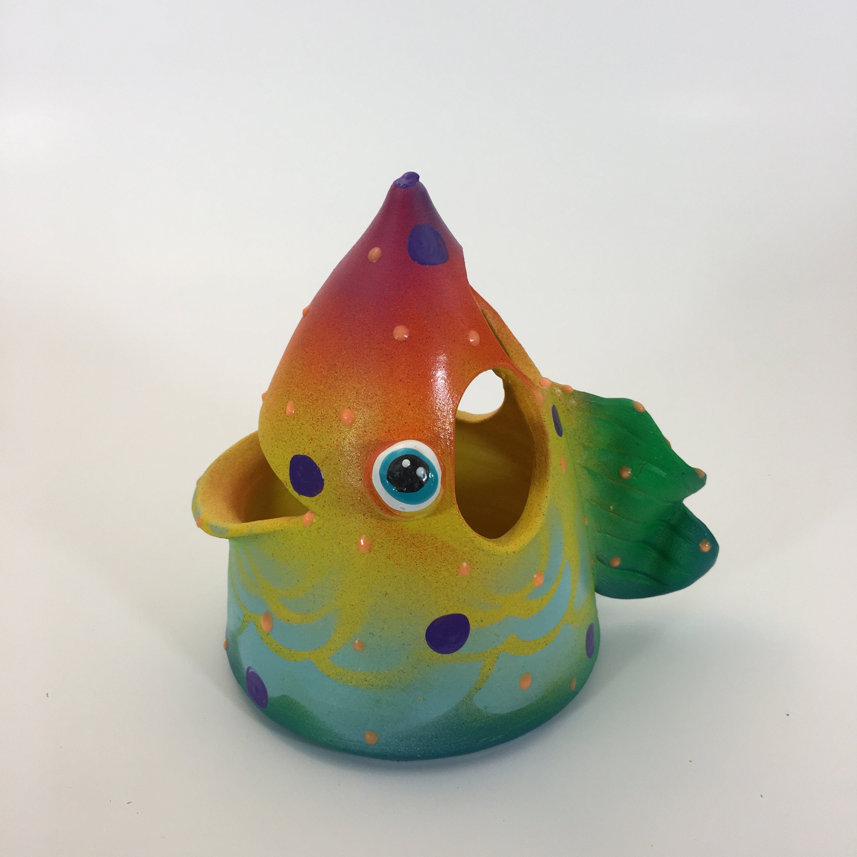 Fish Toothbrush Holder, Toothbrush Holder, Underwater Fish Room Decor ...