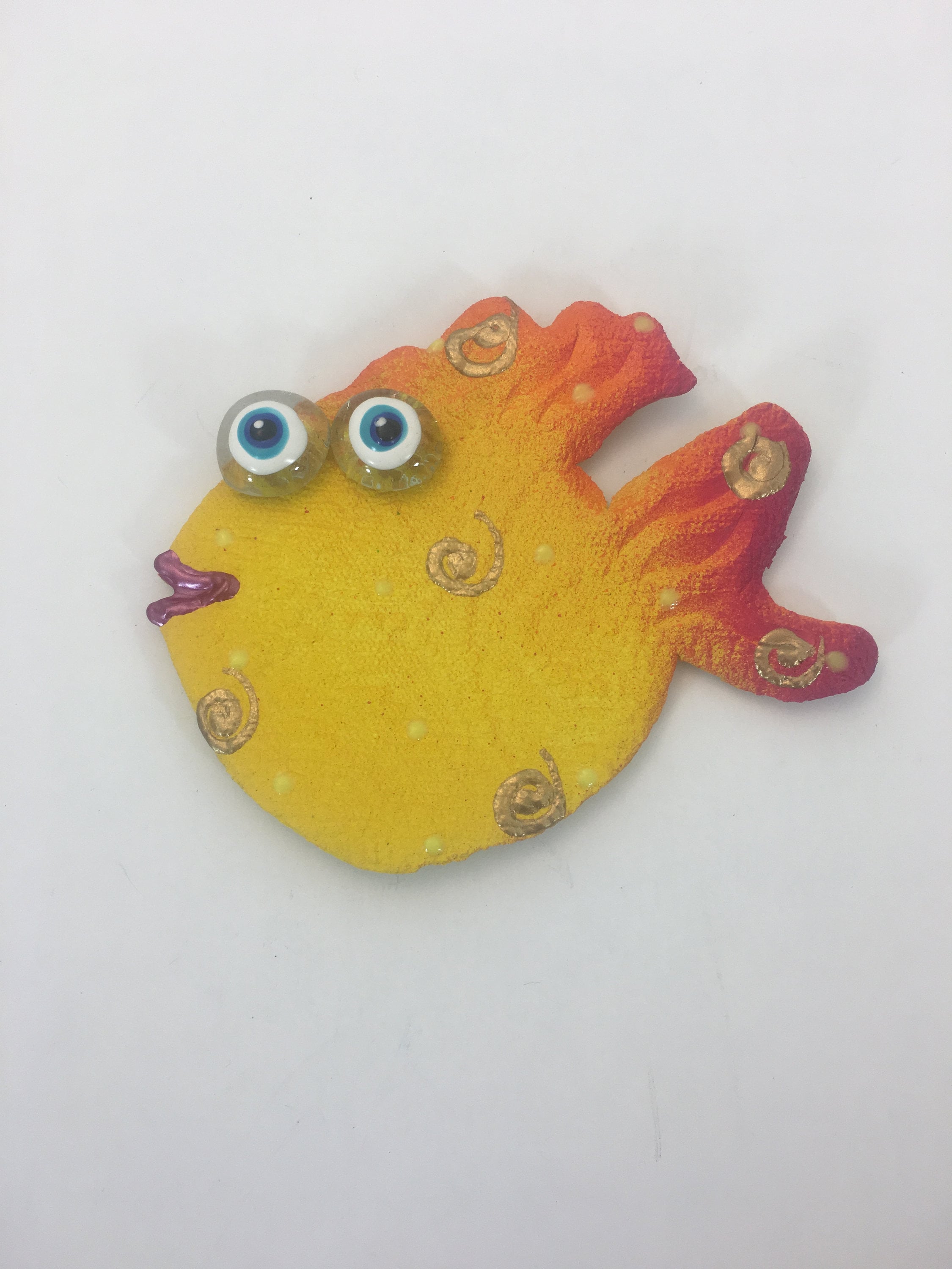 Whimsical wall hanging Fish, underwater fish room decor,Beach theme ...