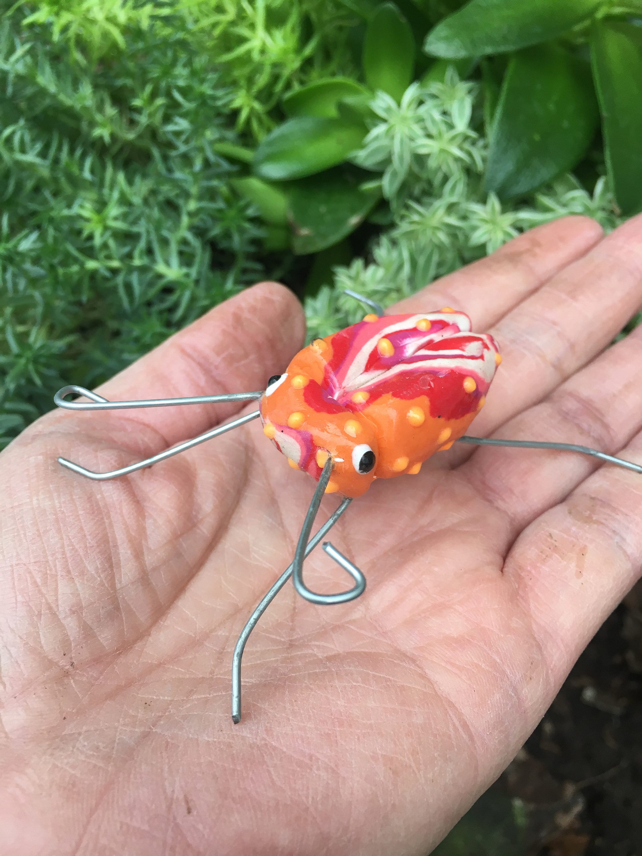 Screen Bug, Screen Bug Sculpture,Clay Screen Bugs, Insect Art Sculpture ...