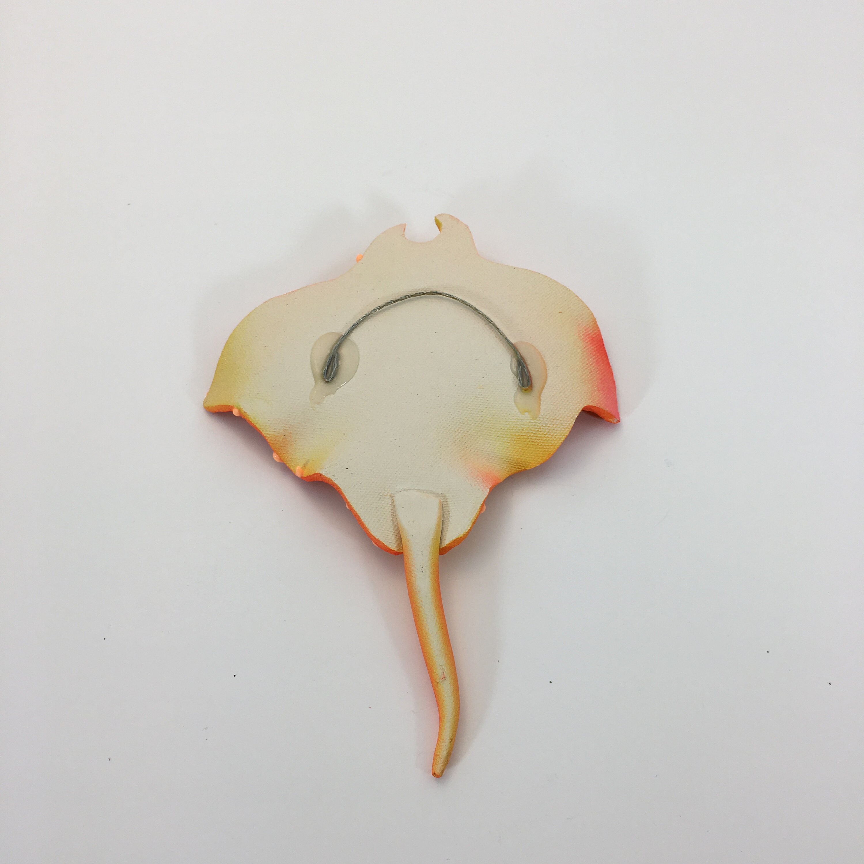 Stingray, Whimsical wall hanging Stingray, Beach Theme,Handmade ceramic ...