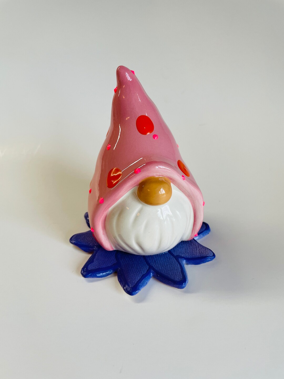 Garden Gnome Decor Yard Art Handmade Garden Gnome Fairy - Etsy