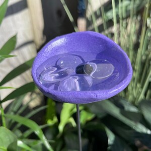 Set of Three Bee Watering Station,butterfly Puddler,garden Art,gift for ...