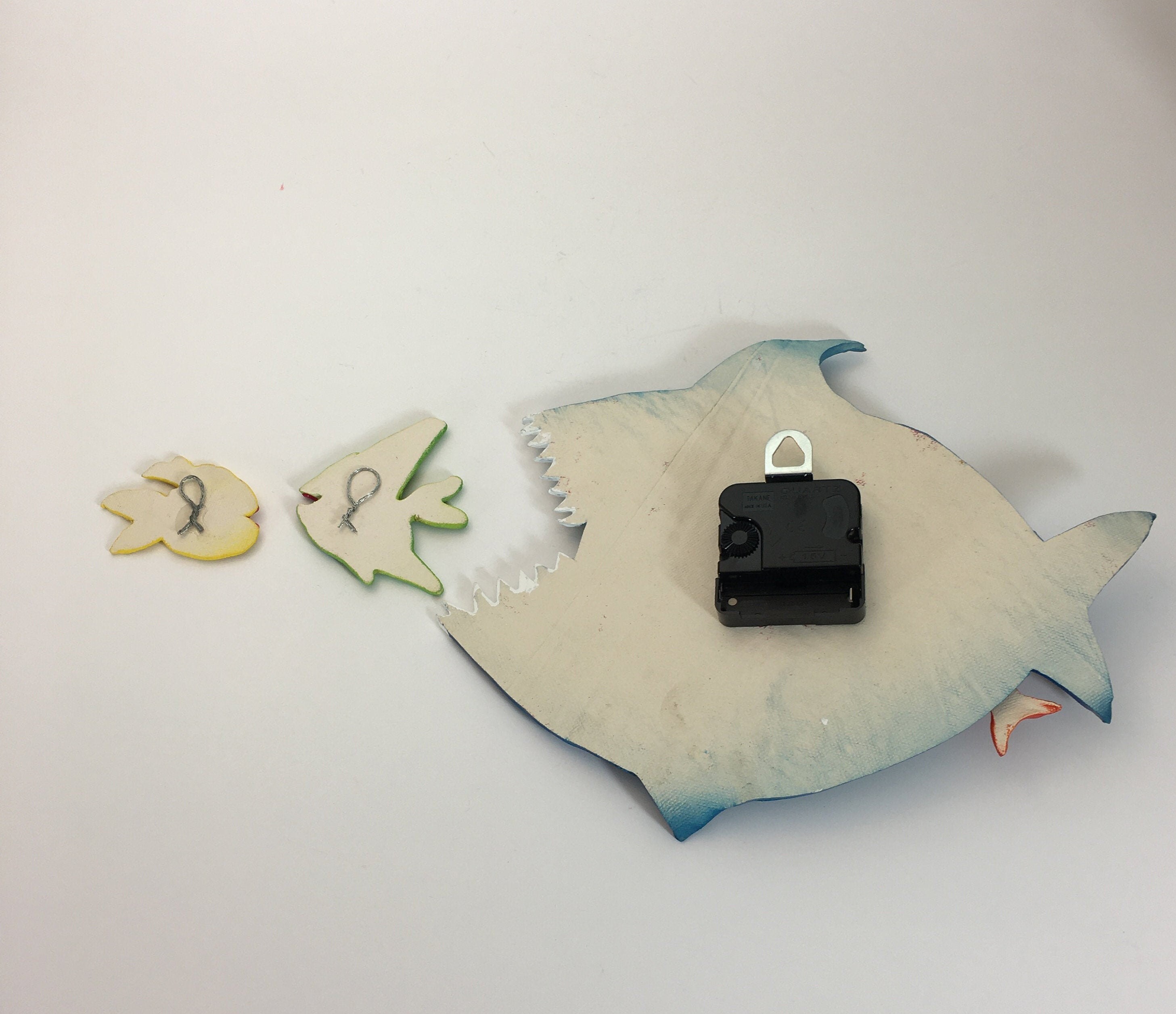 Kids Clock, Shark Clock,Shark Decor Beach Art Shark Wall Art Great ...