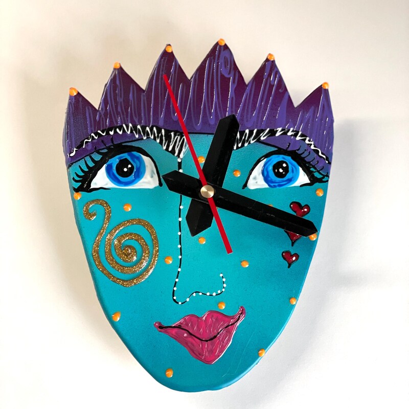 Small Wall Clock - Etsy