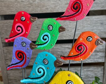Garden Bird Decor | Etsy