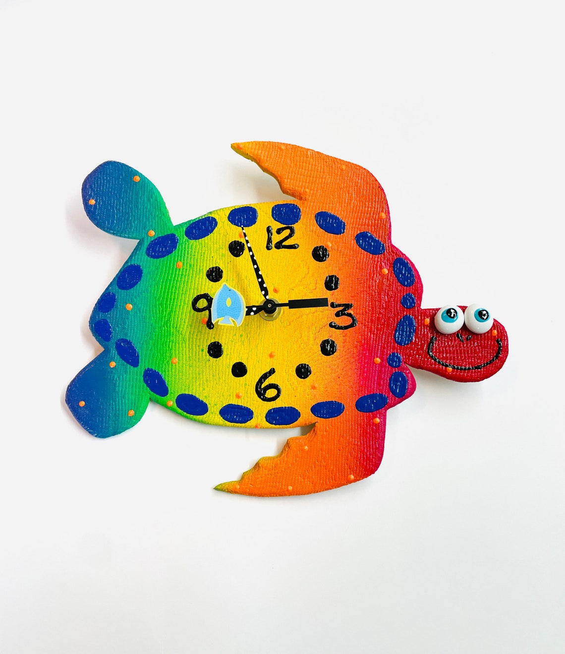 Sea Turtle Wall Clock ,unique Clock,handmade Clock, Unique Wall Clock ...