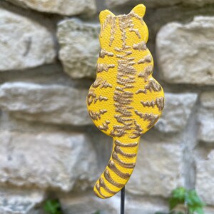 Cat Garden Stake,yard Art,great Gift,lawn Decor,outdoor Garden Stake ...