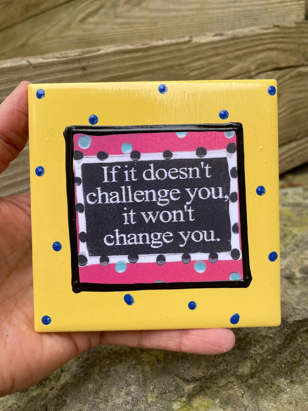 Inspirational Quote,wall Hanging Ceramic Tile,home Decor,motivational ...