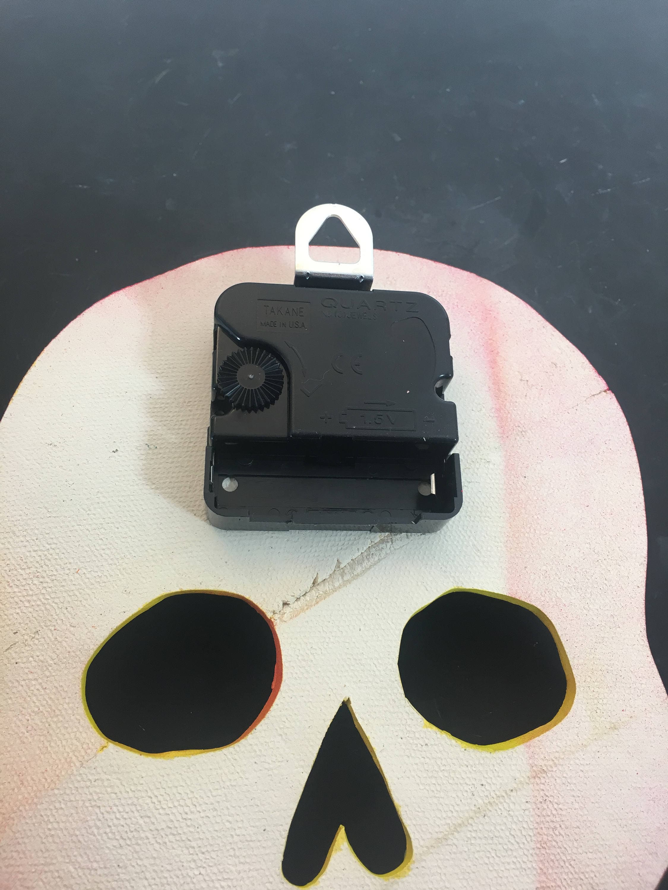 Sugar Skull Clock,Day of the Dead Skull Wall Clock, Sugar Skull,Unique ...