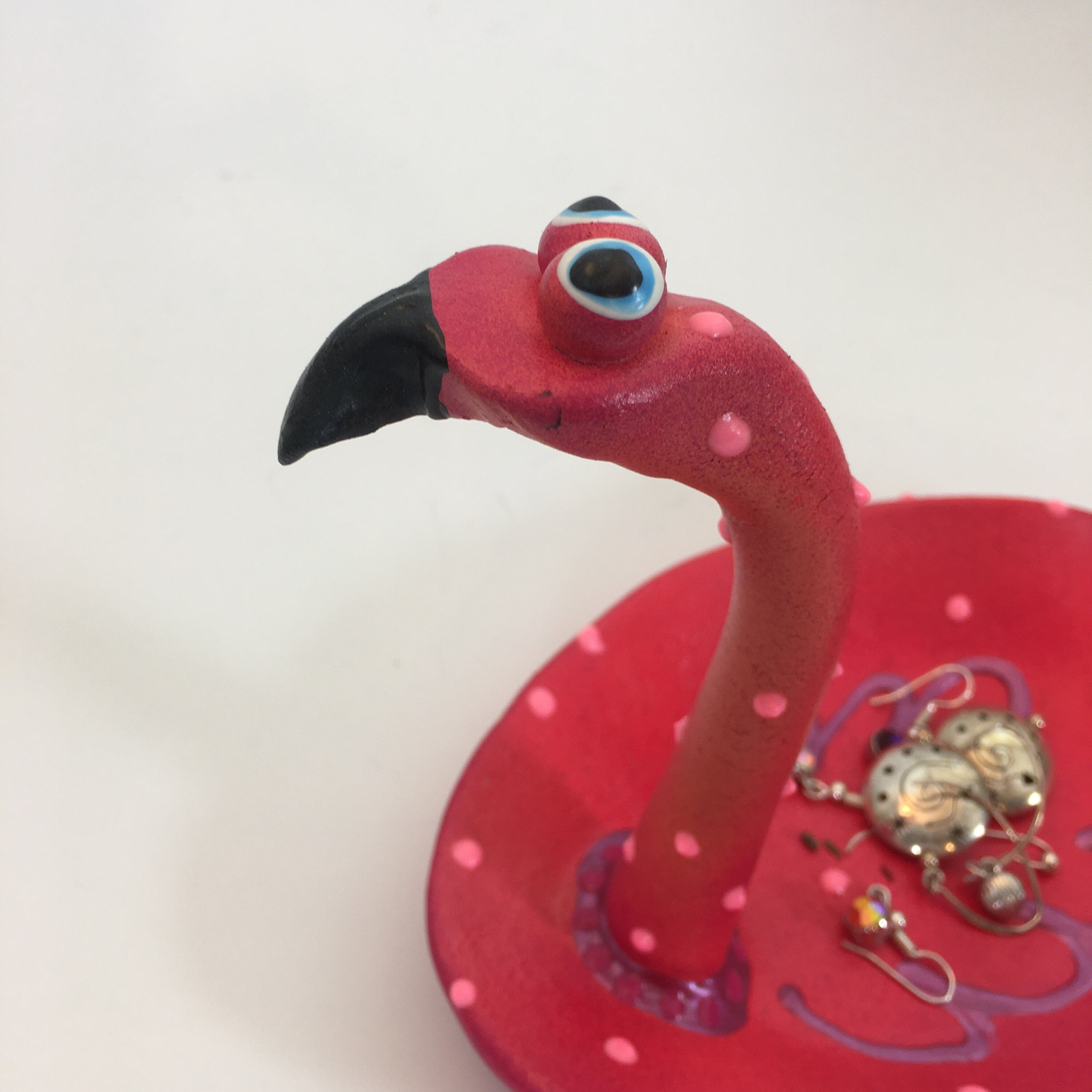 Pink Flamingo Soap Dish Flamingo Soap Dish Jewelry | Etsy