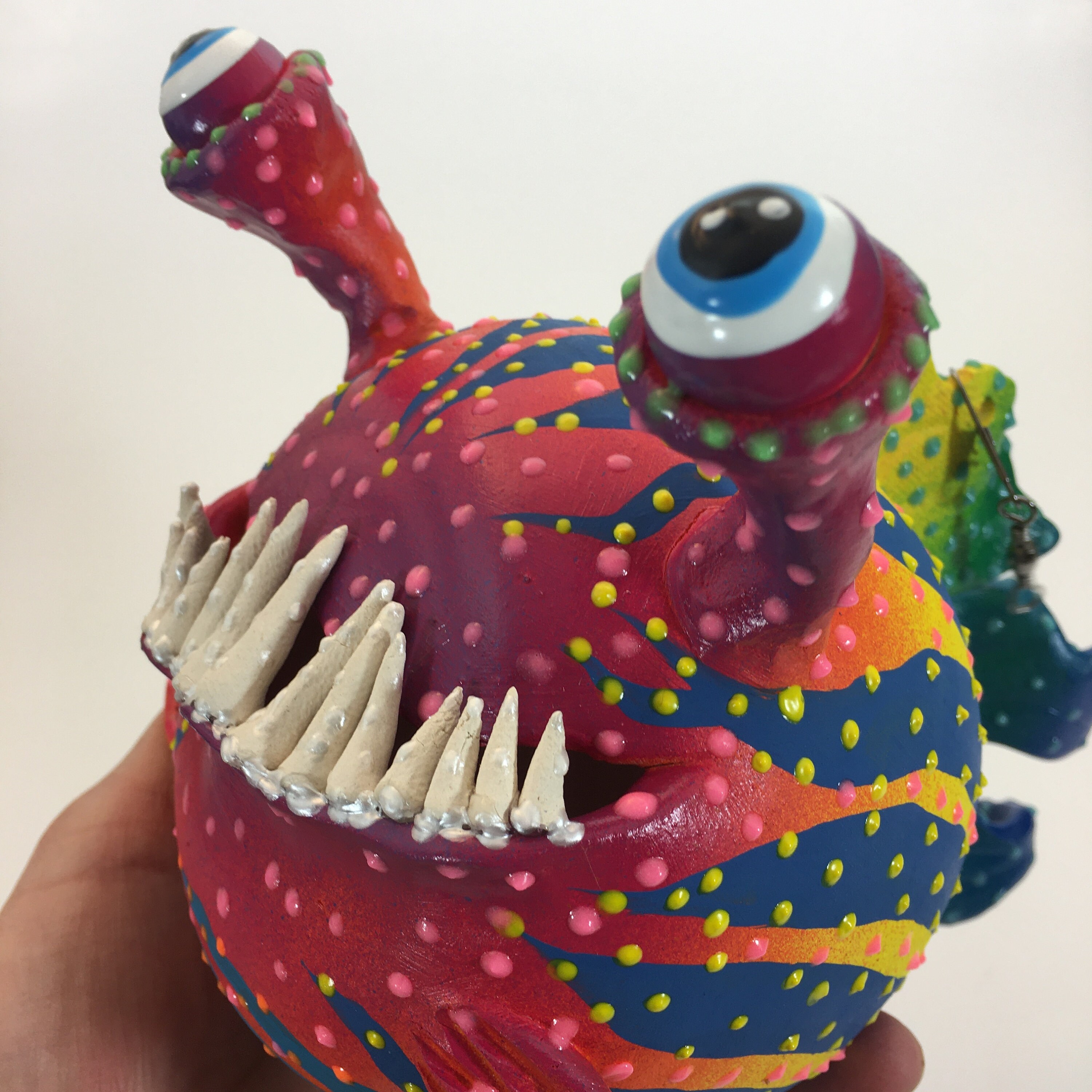 Whimsical Hanging Blowfish, Puffer Fish,Aquatic, Beach,Ocean Theme ...