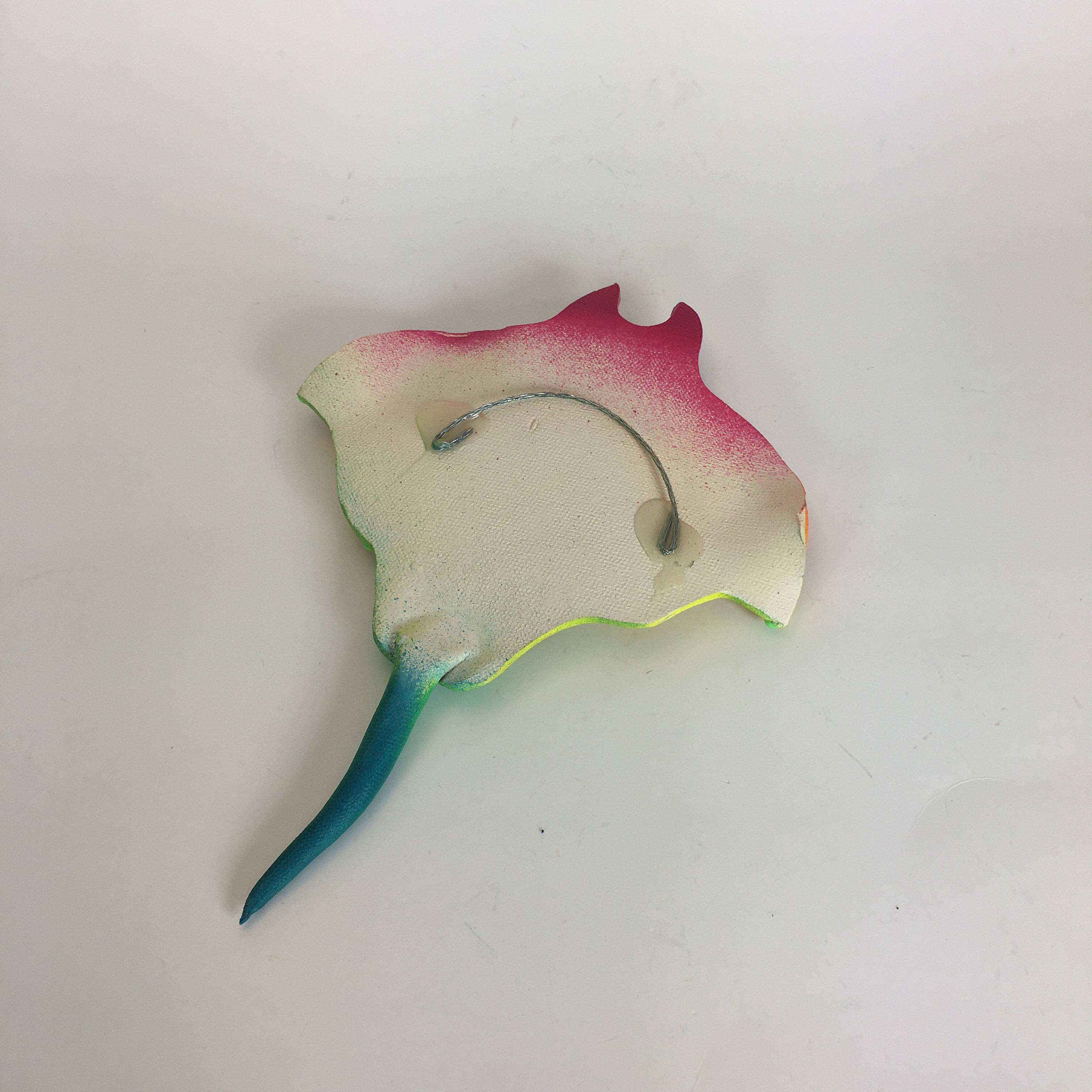 Stingray, Whimsical wall hanging Stingray, Beach Theme,Handmade ceramic ...