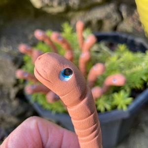 Worms for Your Garden,water Sensor Worm,garden Worm Decoration, Potted ...