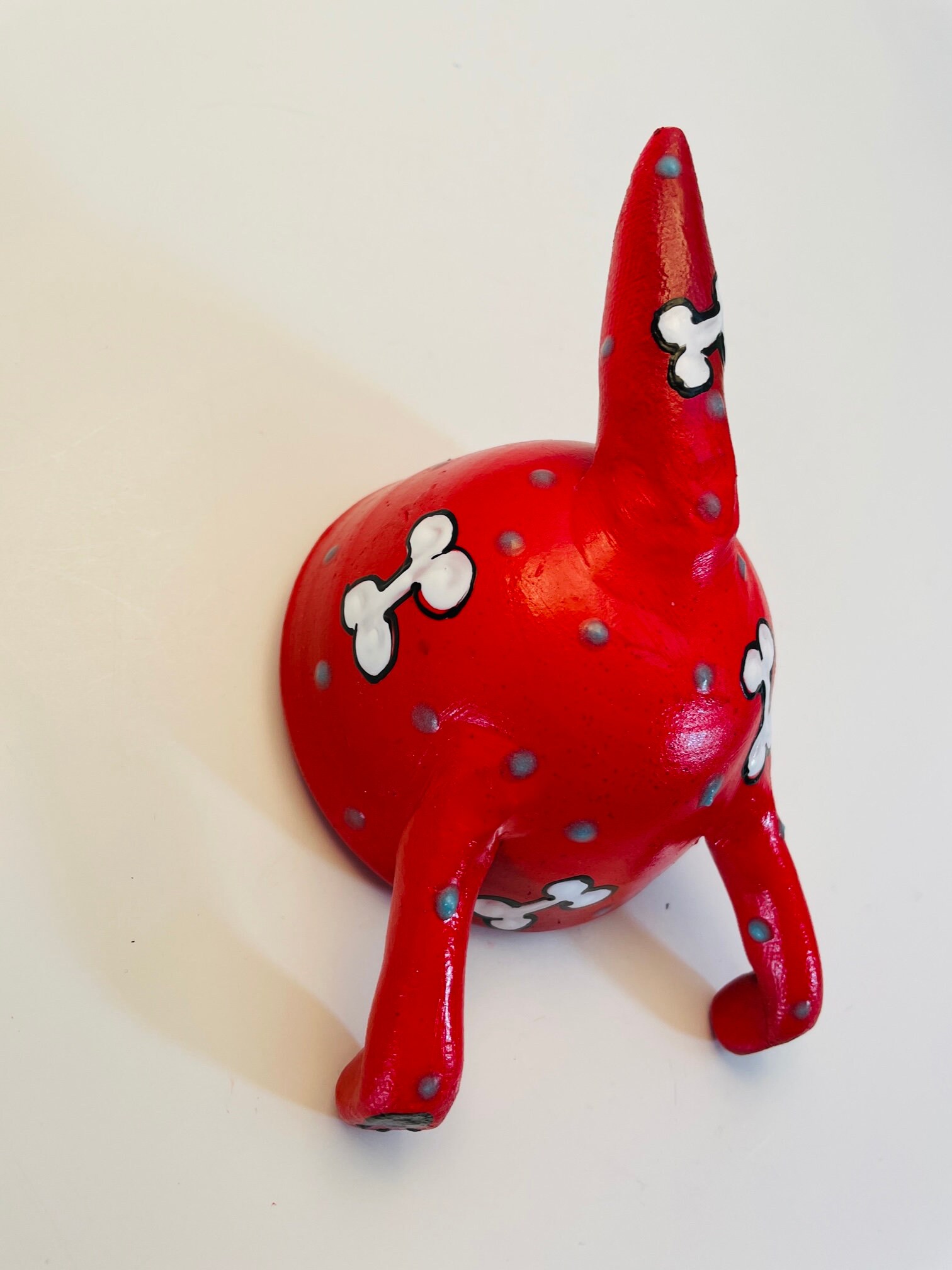 Dog Tail Leash Holder Handmade Ceramic Dog Tail Leash Holder Leash 