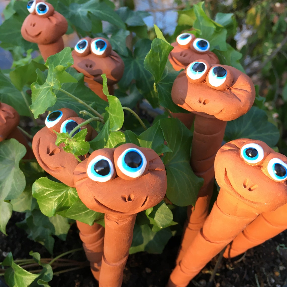 Fairy Garden Wormswater Sensor Worms for Your Garden or - Etsy