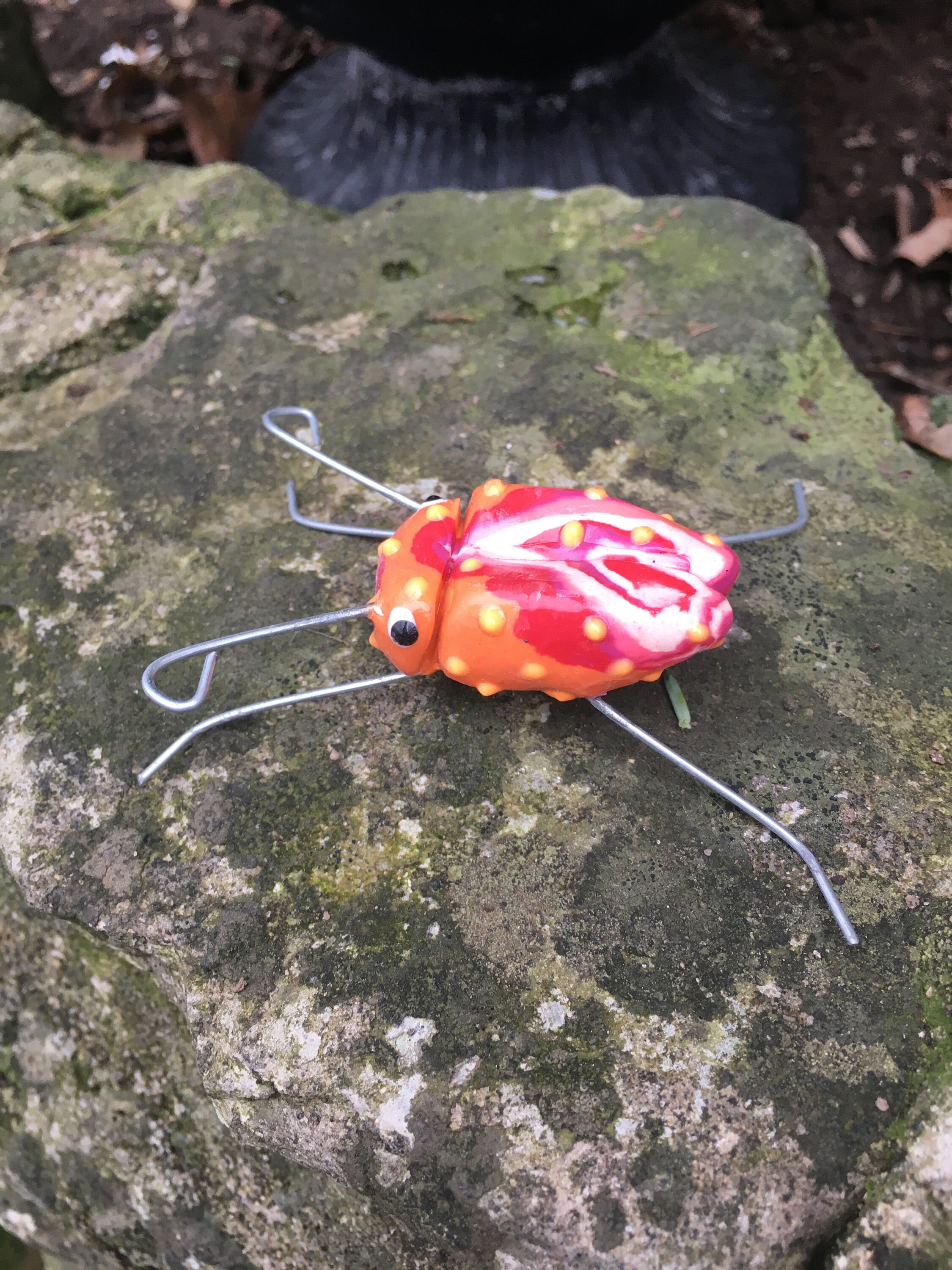 Screen Bug, Screen Bug Sculpture,Clay Screen Bugs, Insect Art Sculpture ...