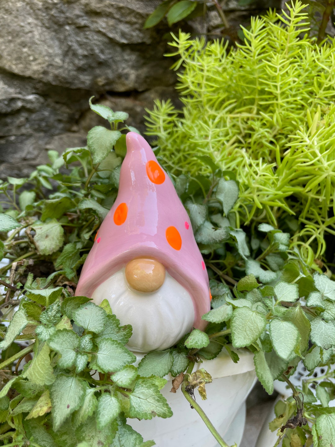Garden Gnome Decor Fairy Outdoor Statue Figurine for Garden Decor ...
