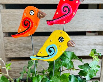 Garden Bird Decor | Etsy