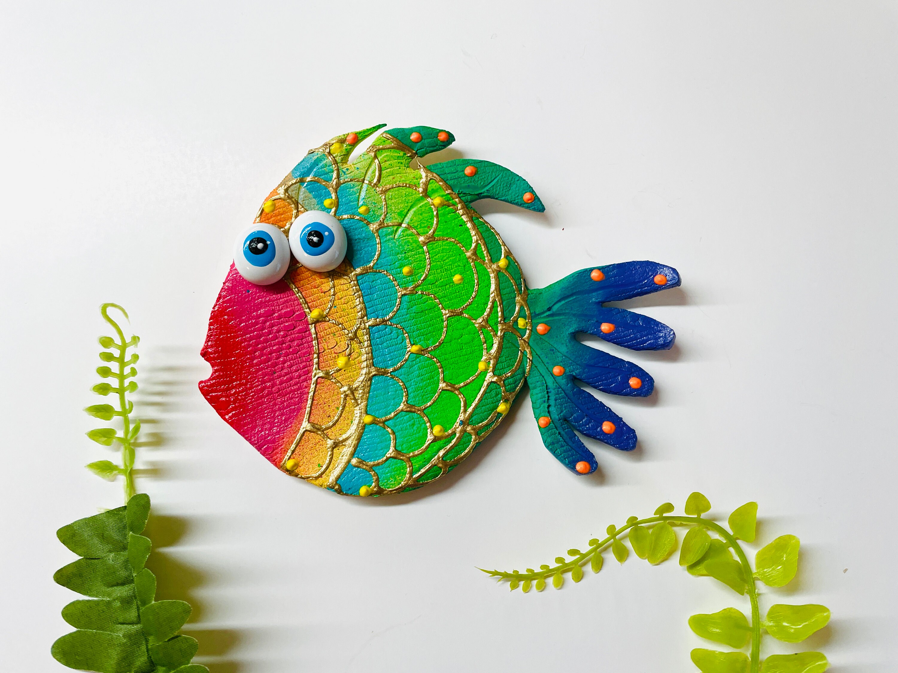 Whimsical Wall Hanging Blowfishunderwater Fish Room Decor - Etsy