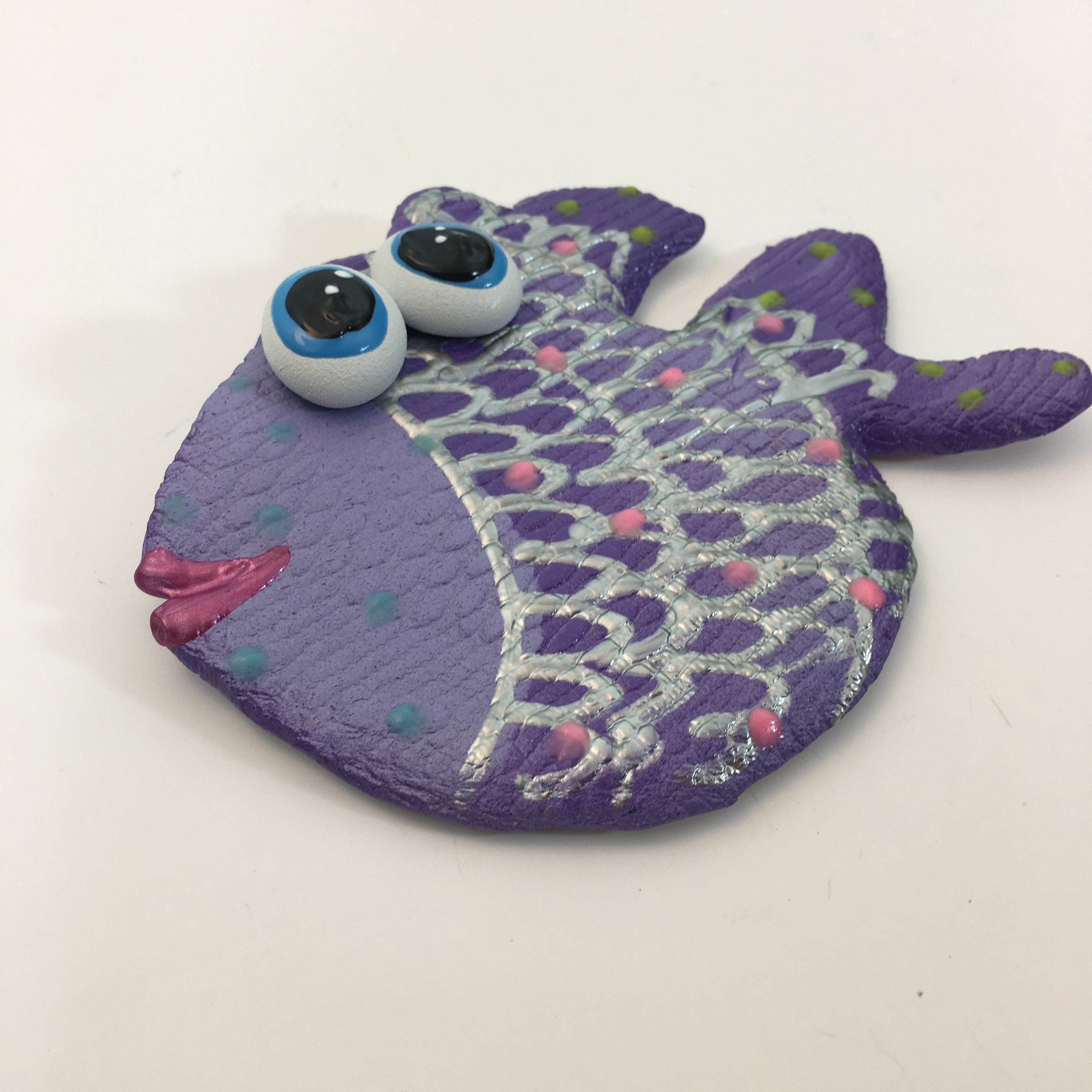 Whimsical wall hanging Fish, underwater fish room decor,Beach theme ...